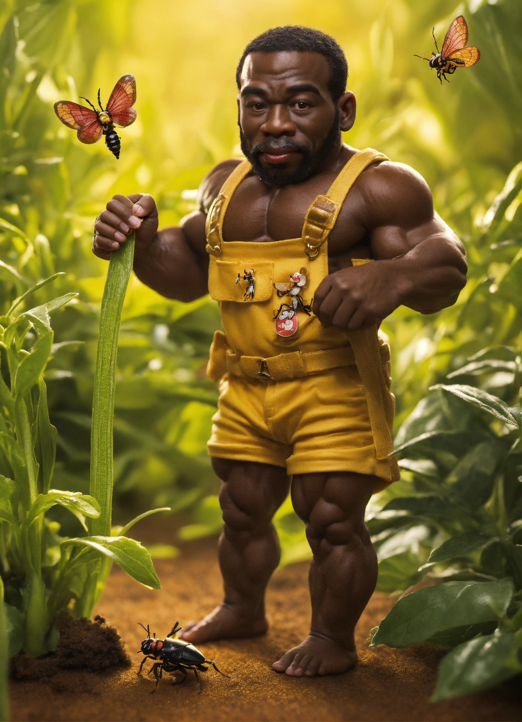 Lexica - 1 inch Bug size Shrunk tiny shrinking micro Rapper fairy toy ...