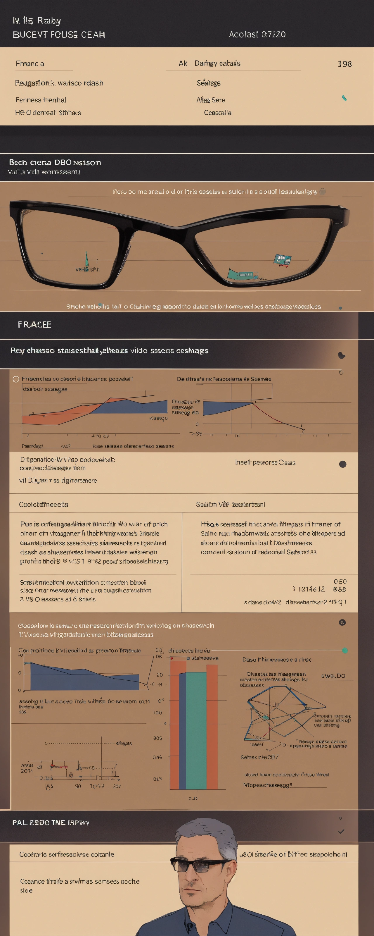 Lexica - Portrait of a french rugby coach wearing a pair of oversized ...