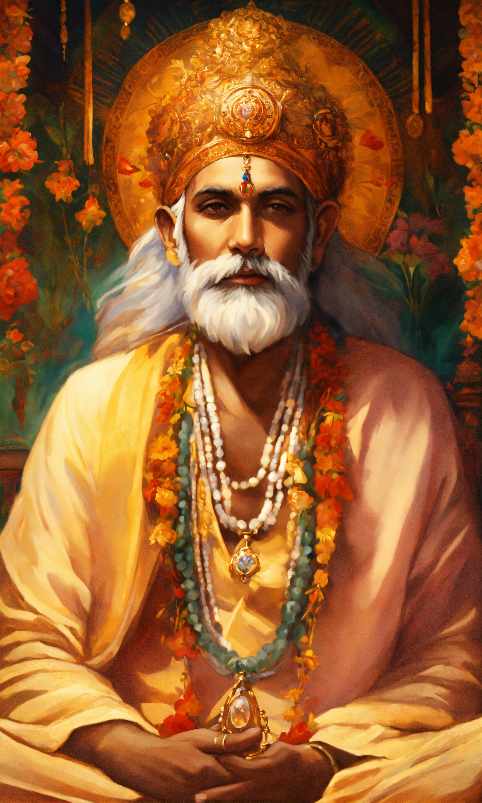 Lexica - Portrait of an spiritual guru