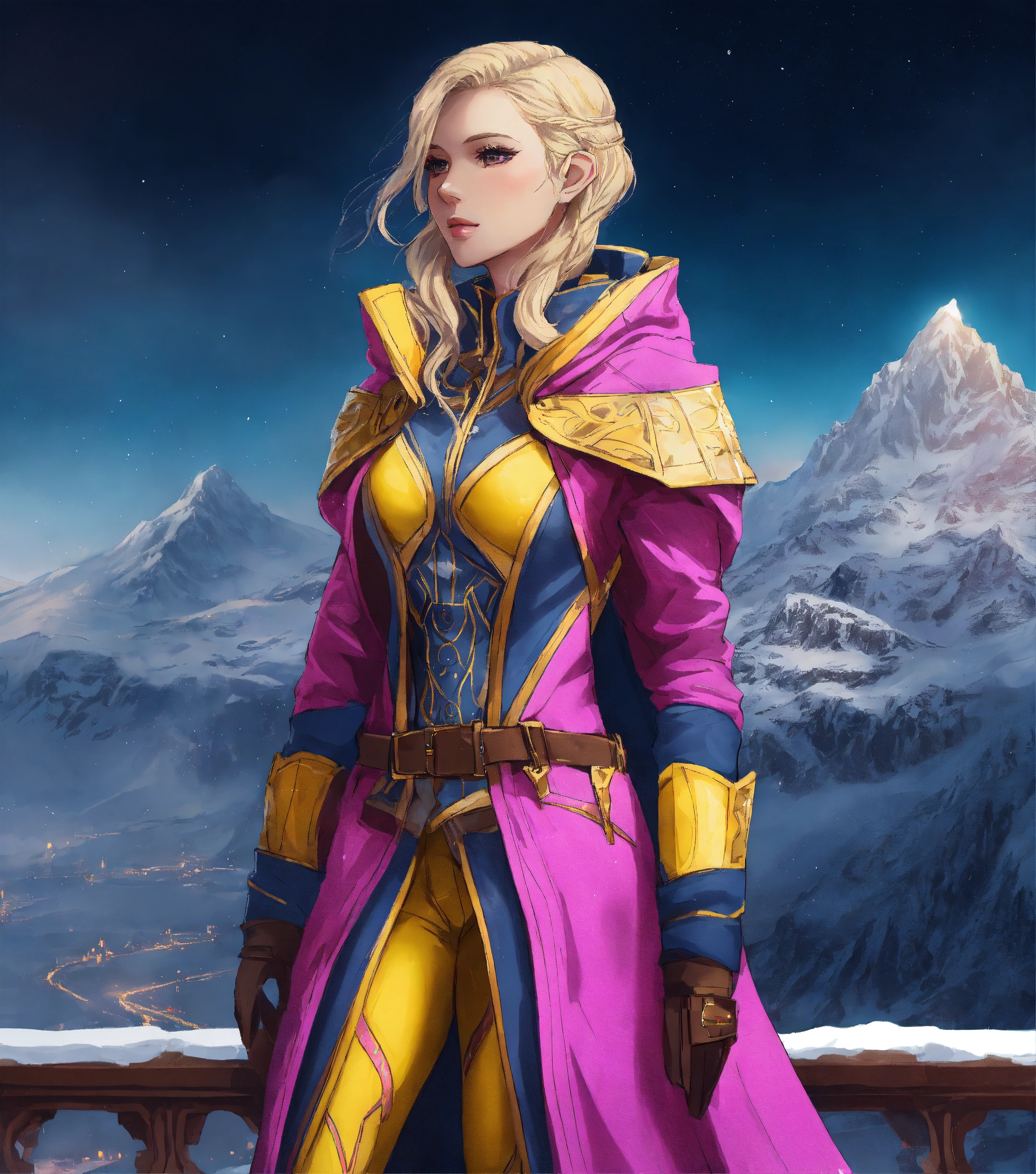 Lexica - Full body drawing of a sci fi high elf, royalty, futuristic ...