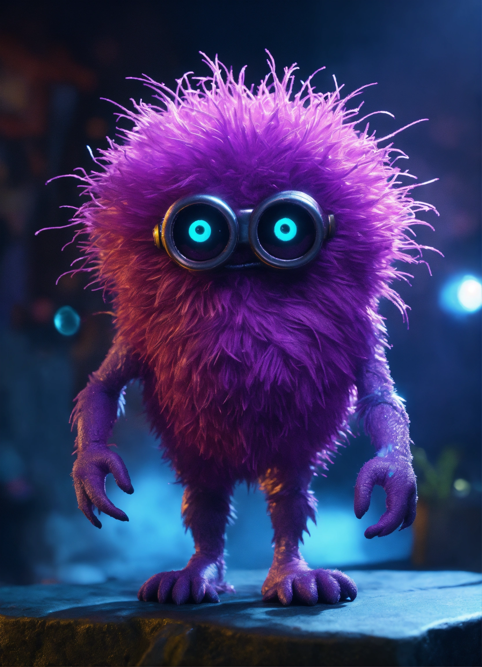 Lexica - CGI! germ monster character. Highly detailed. Scary but ...