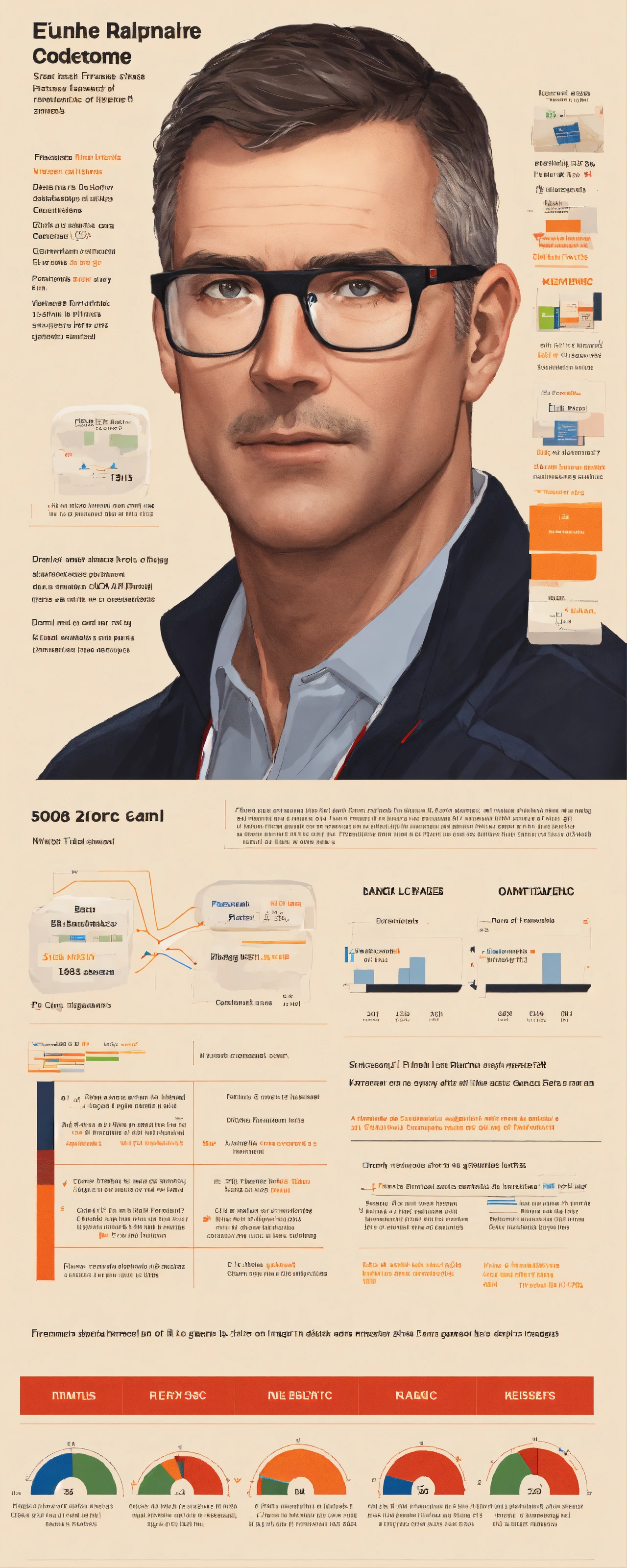 Lexica - Portrait of a french rugby coach wearing a pair of oversized ...