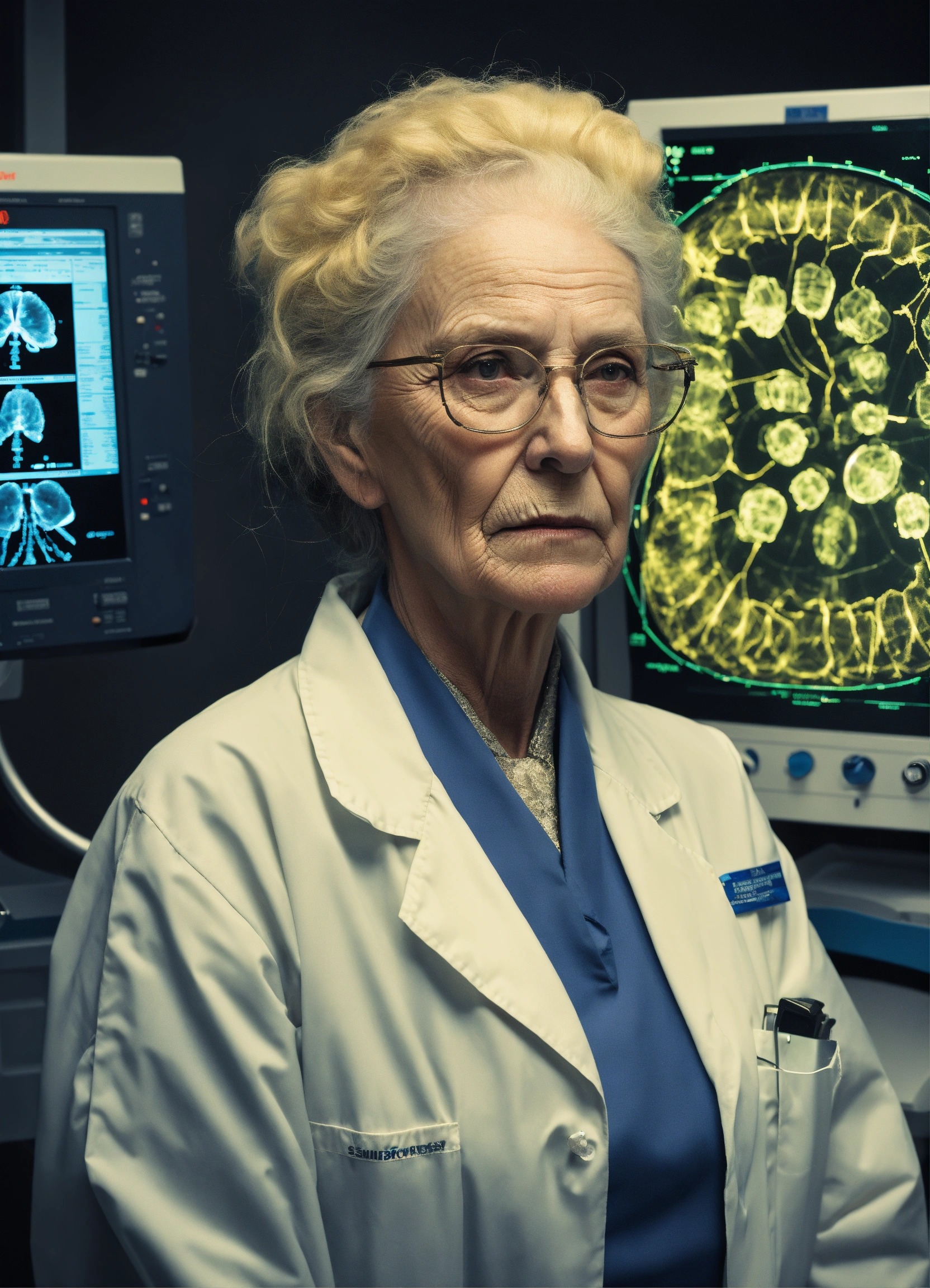 Lexica - An ugly old crone dressed as a superintendant of radiography ...