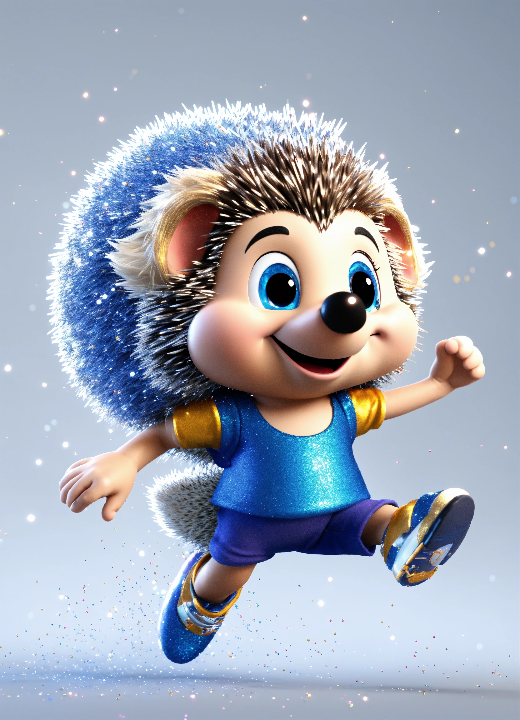 Lexica - Disney cartoon character, chibi, kind hedgehog glittery ...