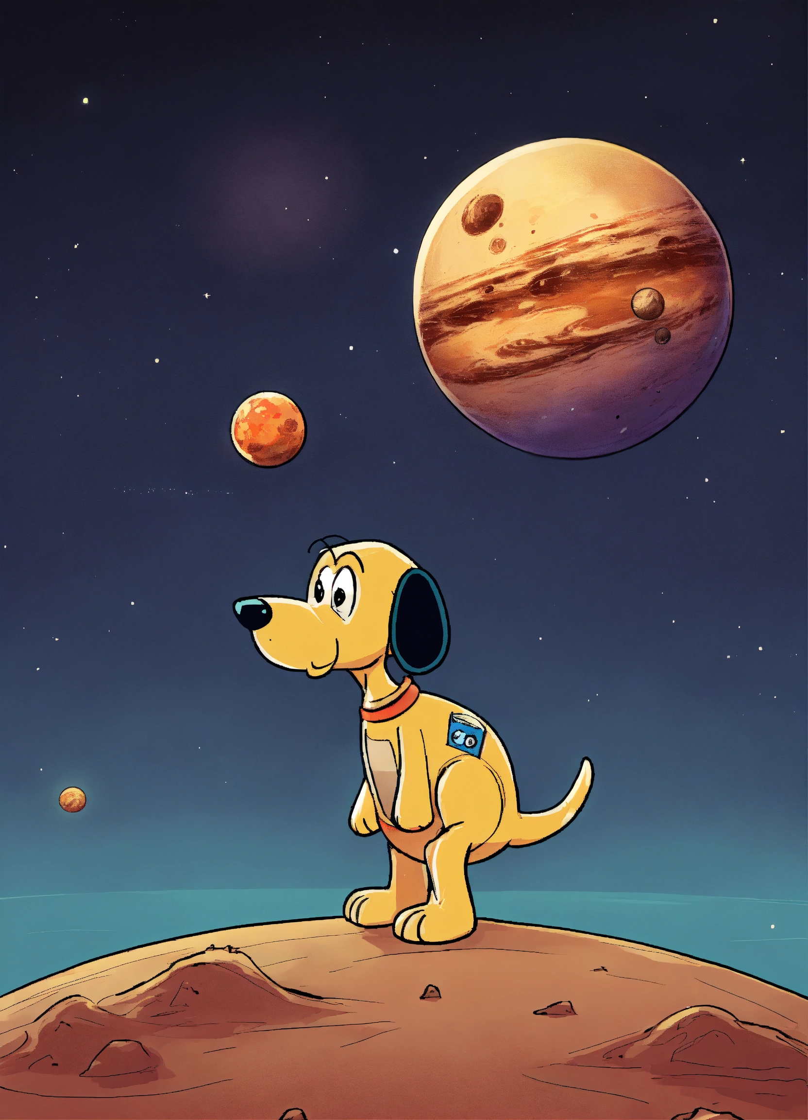Lexica - Planet pluto cartoon forever alone