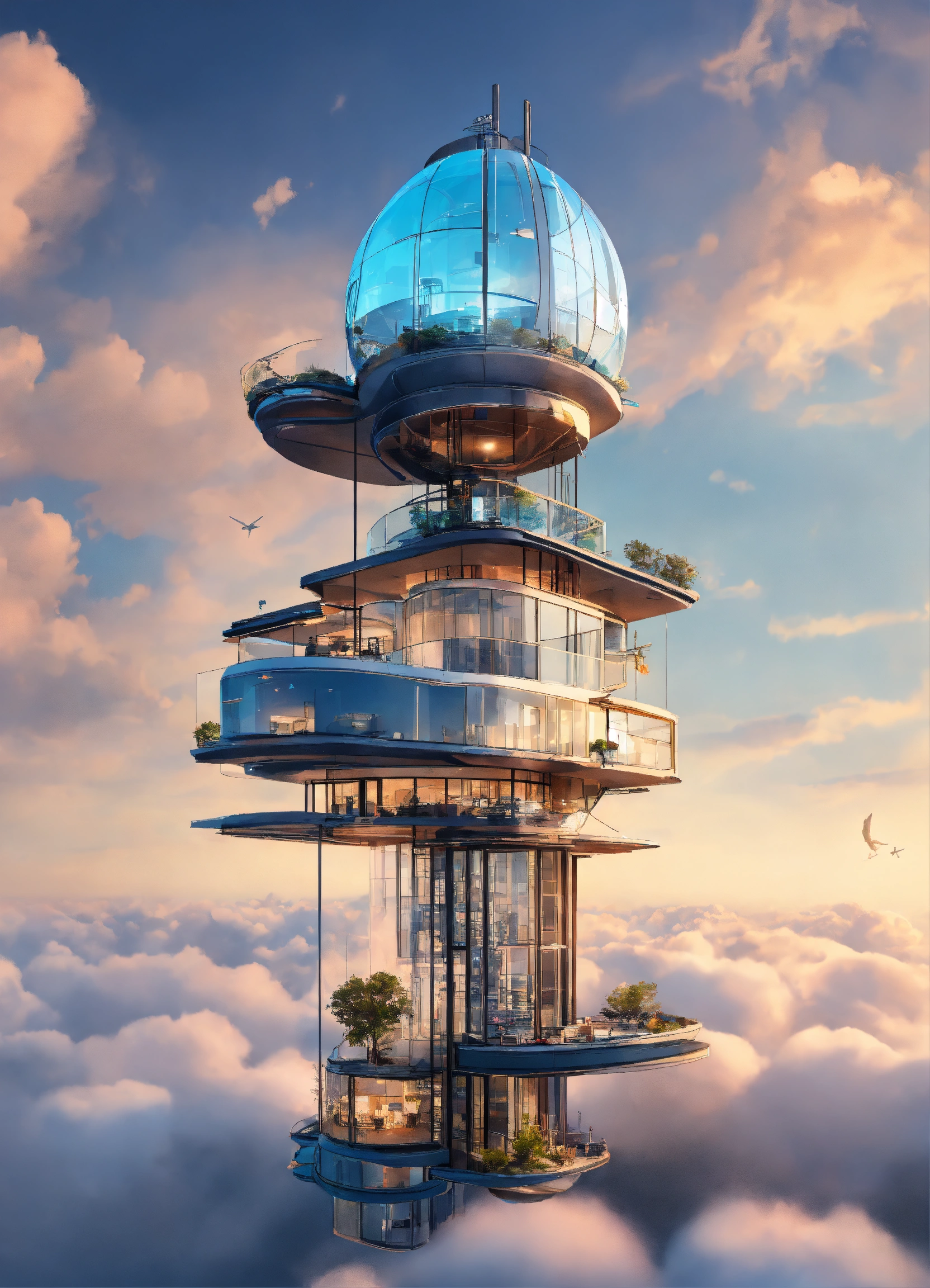 Lexica - New tiny flying apartment 2d blueprint, draw, modern ...