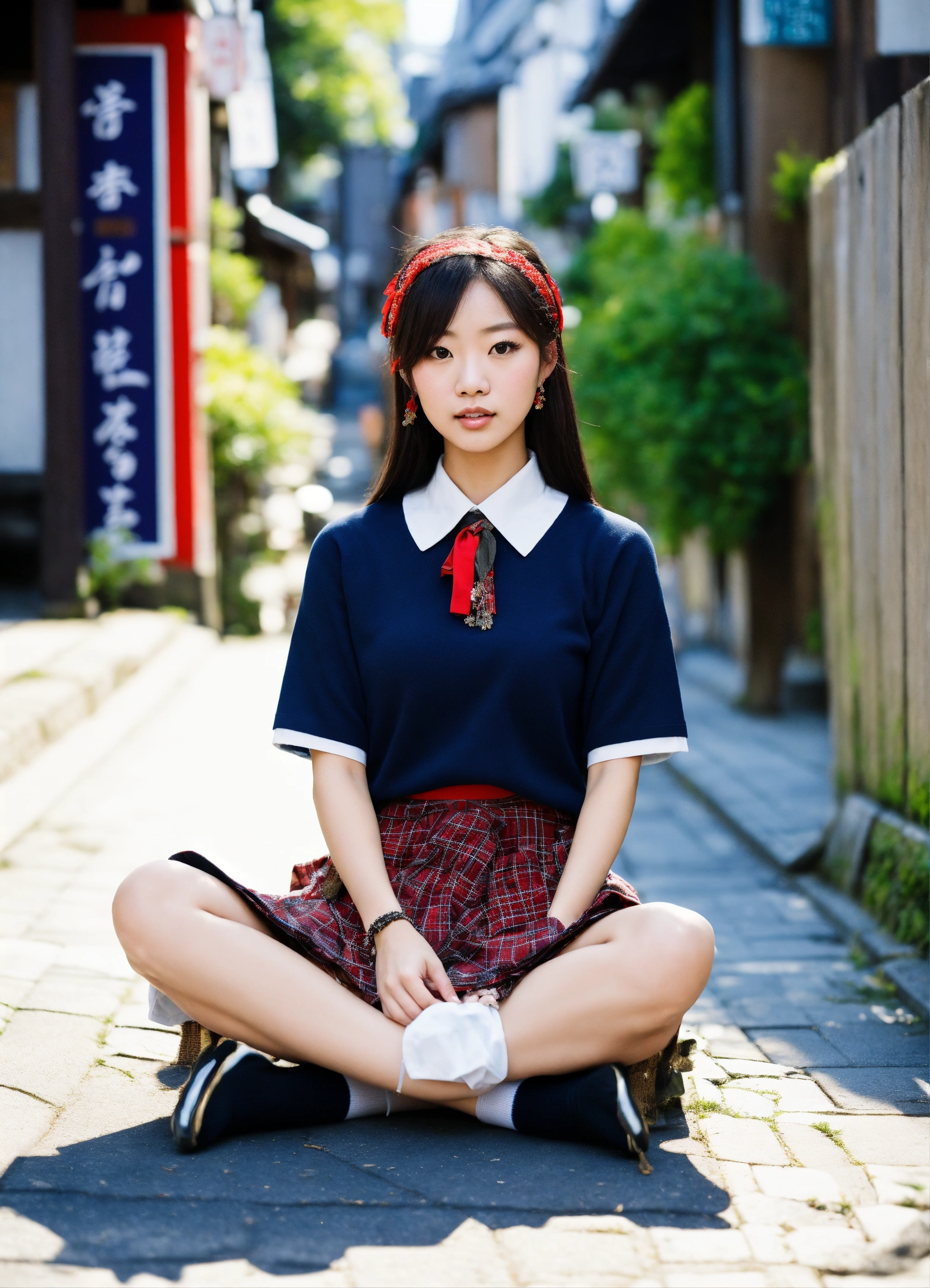 Lexica - Candid photo of a young Tokyo lady, pretty outlook, cute face ...