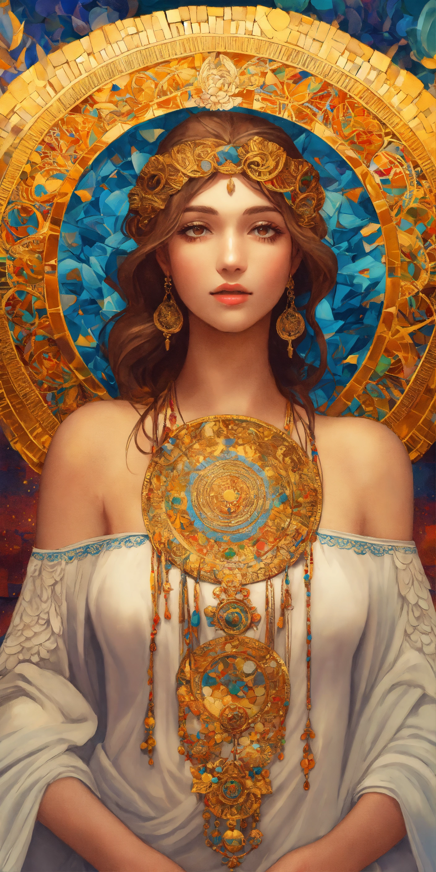 Lexica - Mujer con alas de angel, alas detalladas y definidas, Hermosa ...