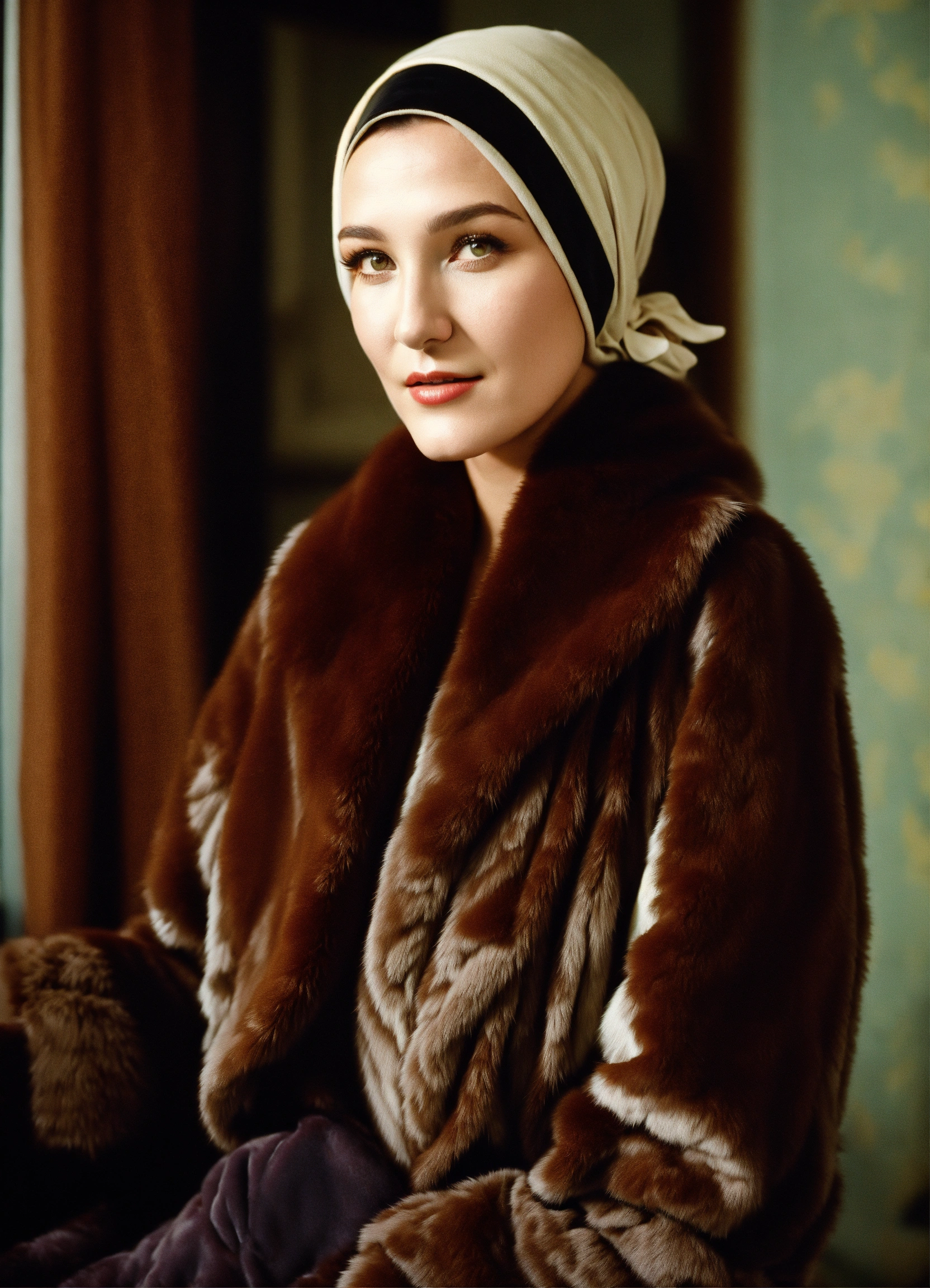 Lexica - Edith bouvier beale little edie grey gardens mink fur coat ...