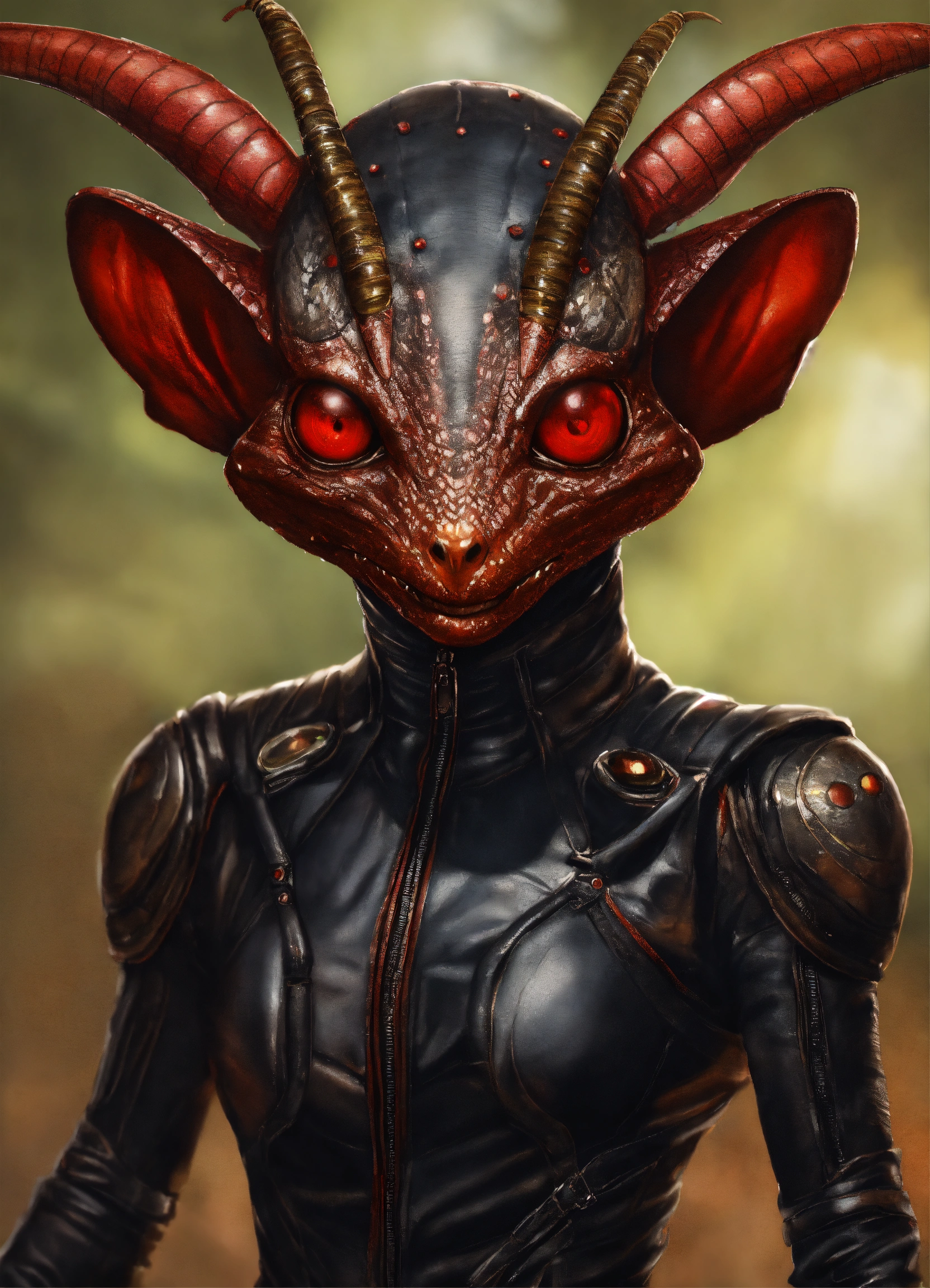 Lexica - Realistic drawing a full body portrait of an anthropomorphic ...