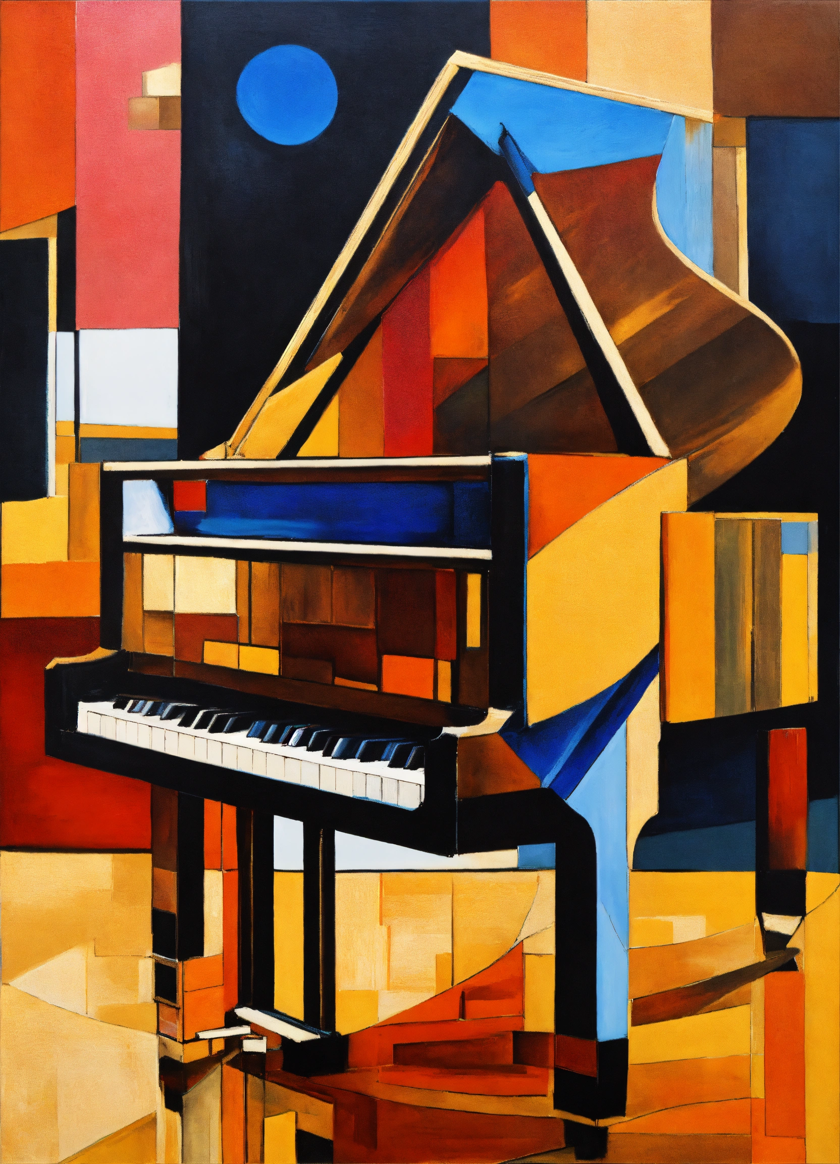 Lexica - Abstract art. Piano.