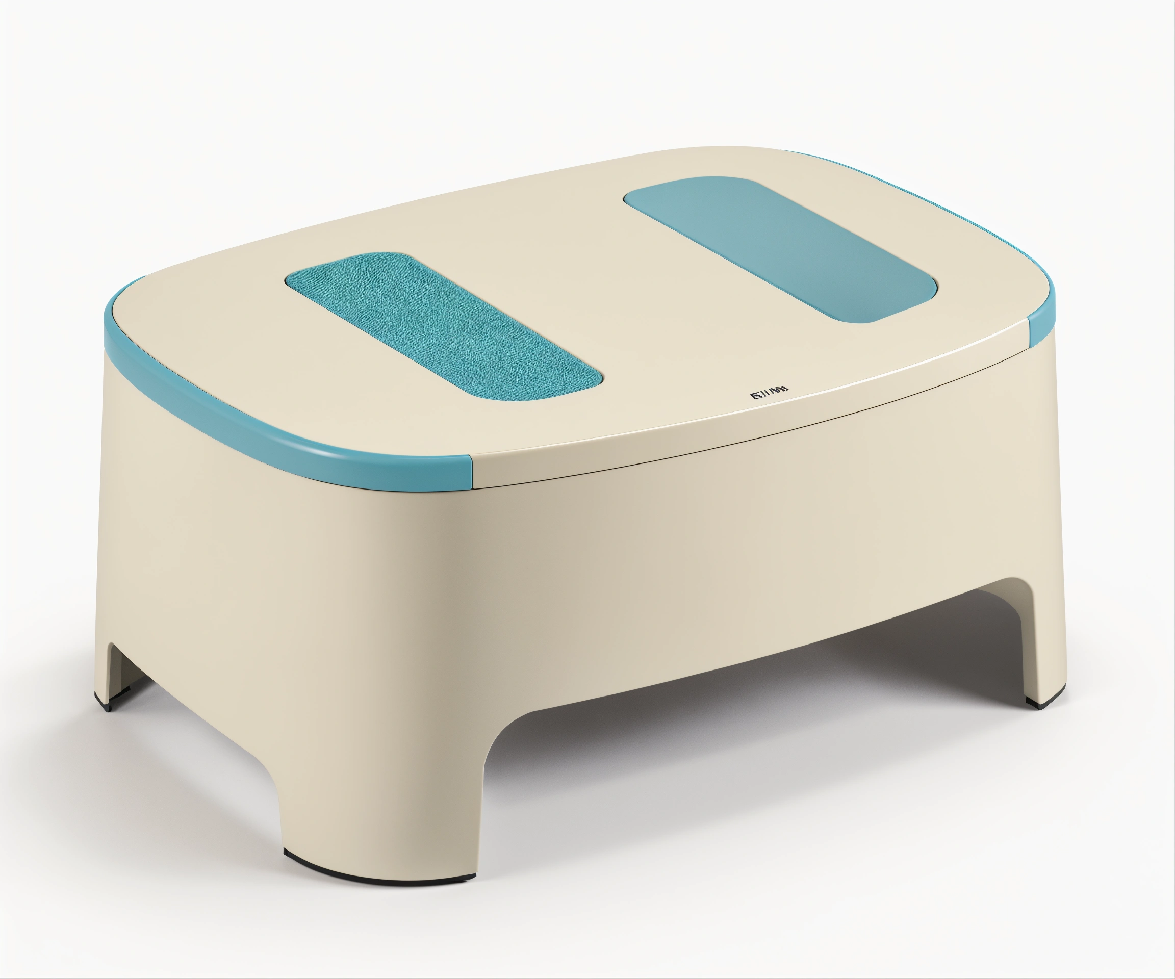 Lexica - Plastic bath stool, designed by dieter rams, cinema 4d, ultra ...