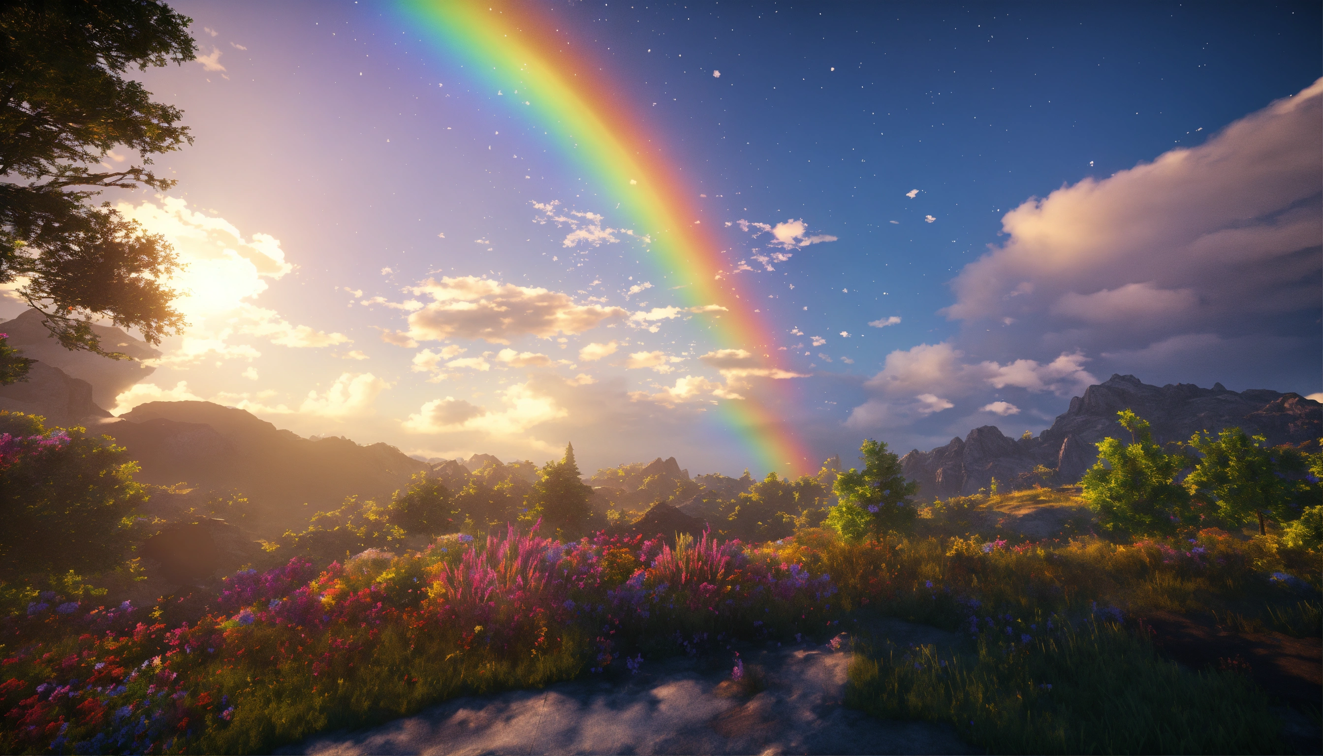 Lexica - Generate an unreal engine render 3d 16k background of the ...