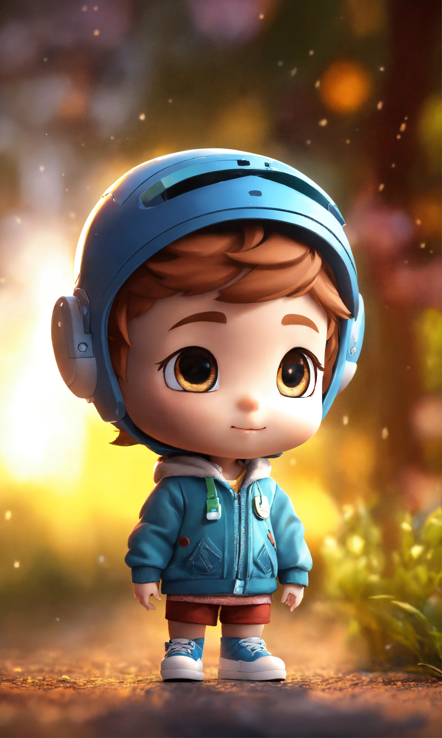 Lexica - 4d photographic image of full body image of a cute little ...