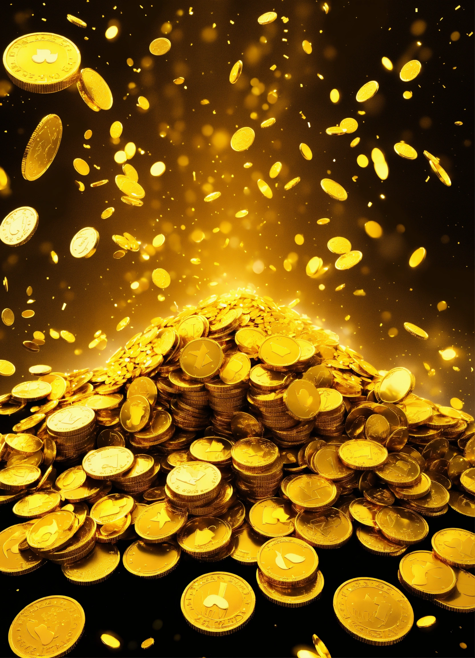 Lexica - Gold coins, poker chips, scattered gold coins, gold coing ...