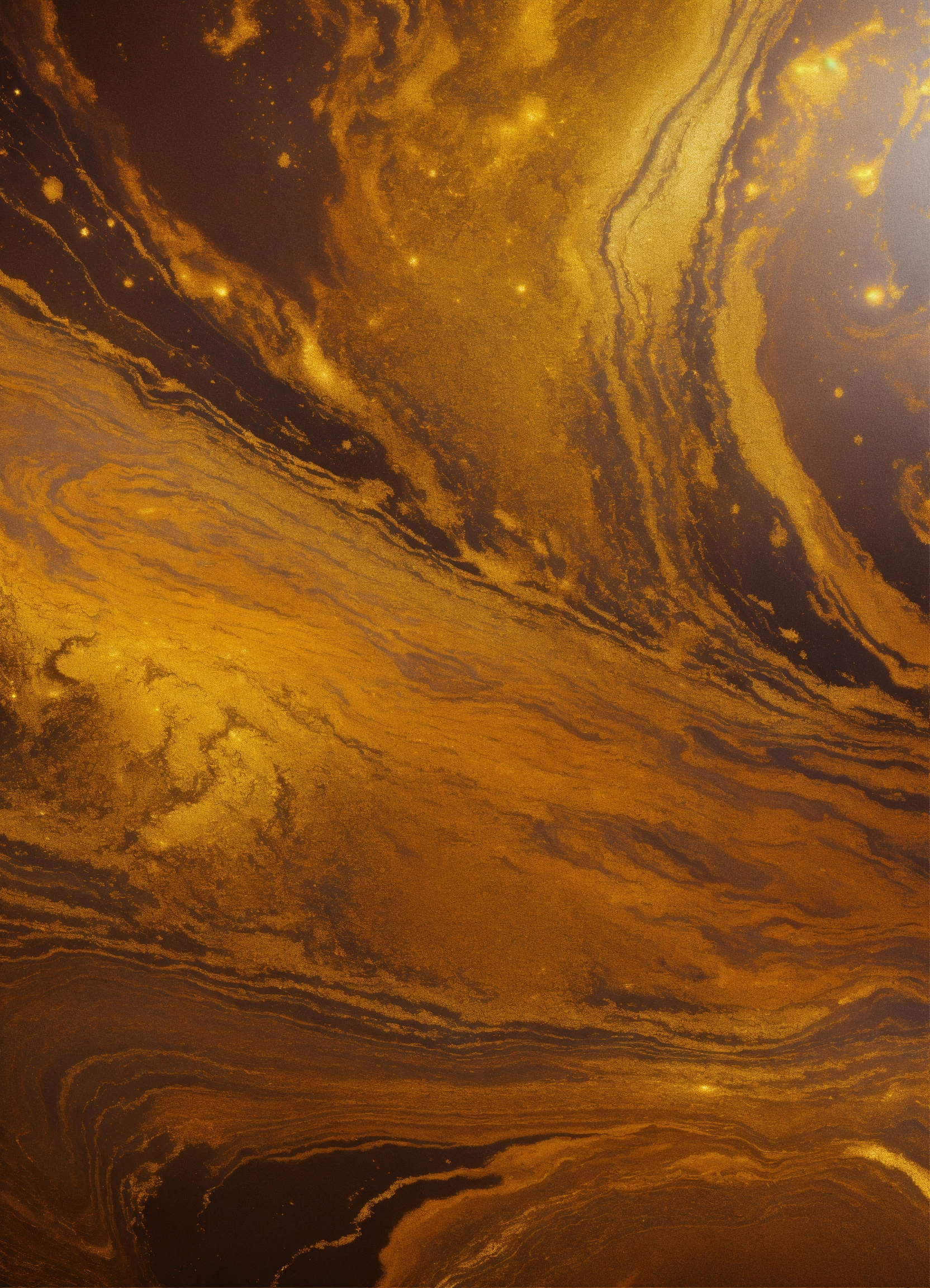 Lexica - Shades of hue of gold texture, marbling, add dark brown and ...