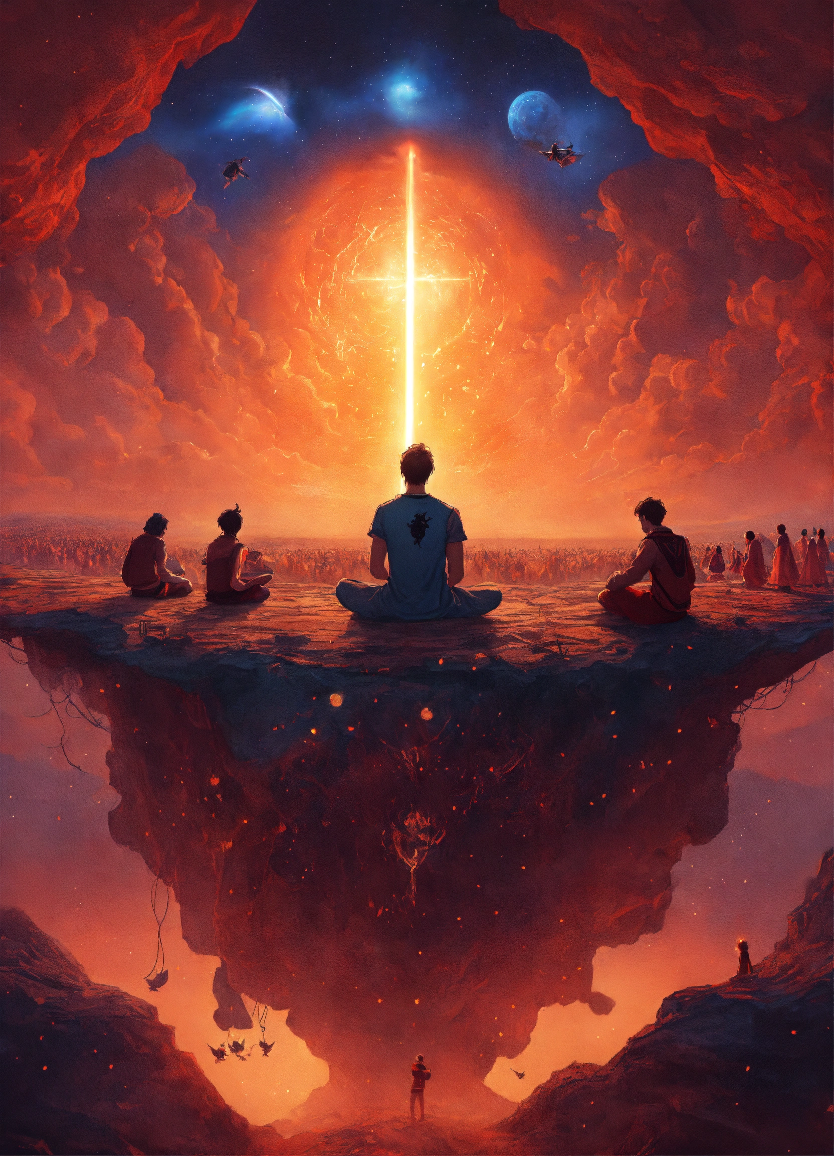 Lexica - Una jaula de demonios queriendo escapar y un grupo de ángeles ...