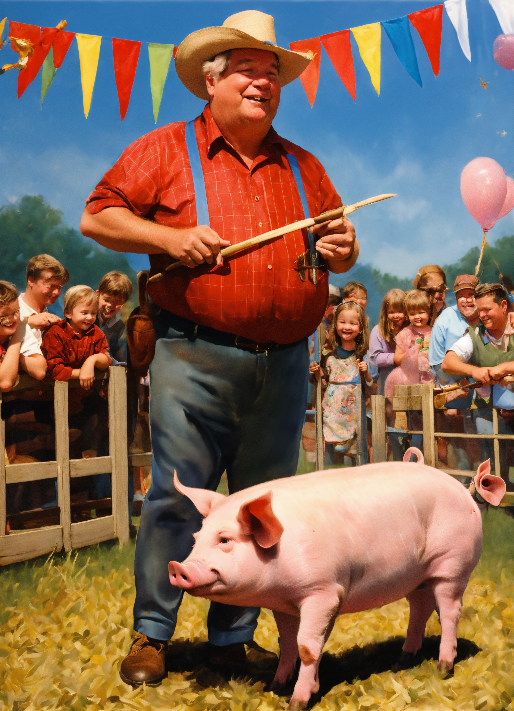 Lexica - The fair's grand event was the Zuckerman's Famous Pig Contest ...