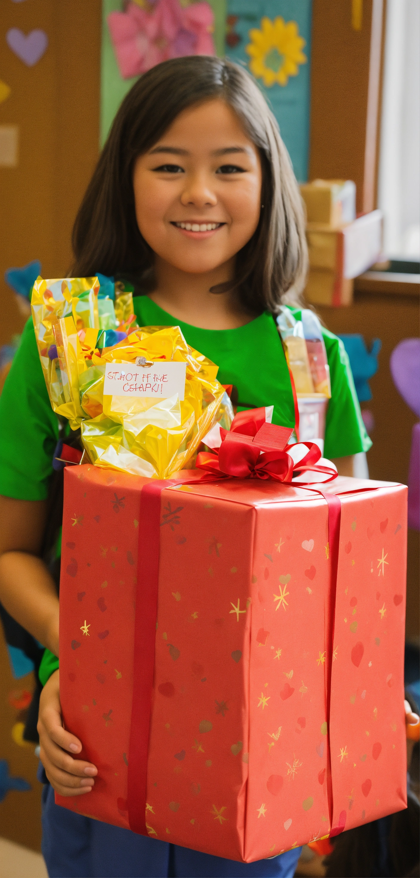 Lexica - On the first day of school, students usually bring gifts to ...