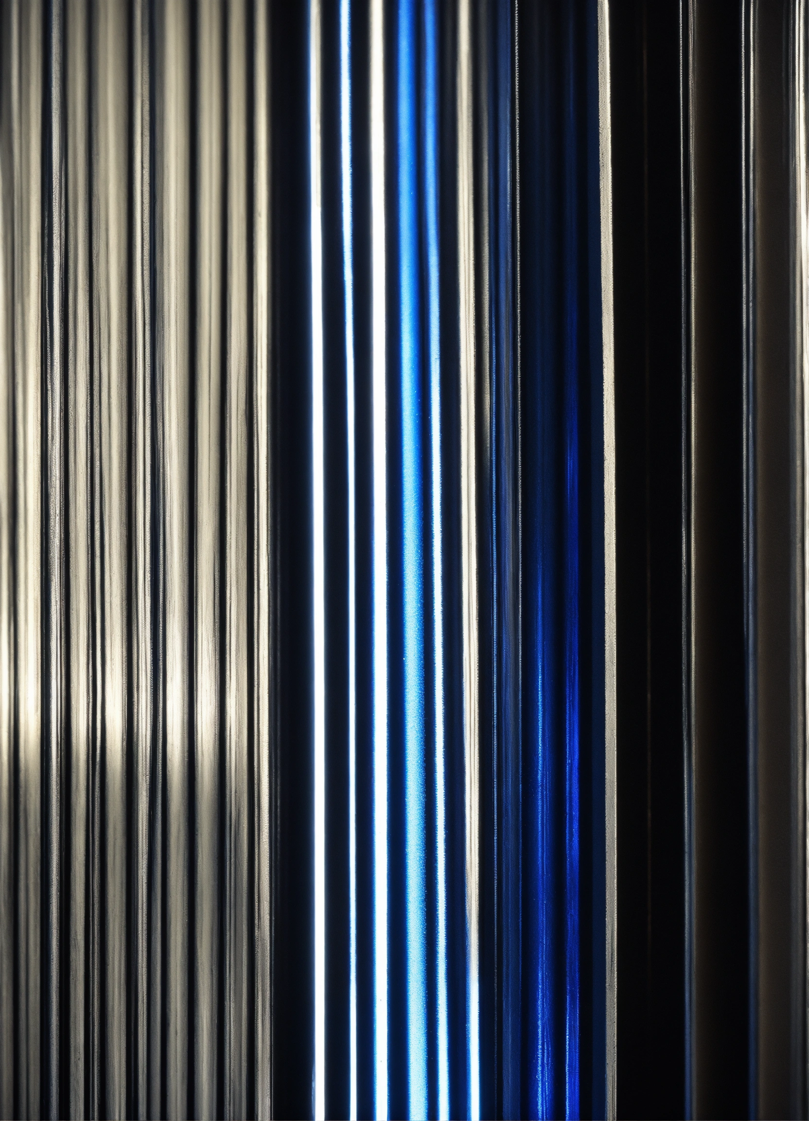 Lexica - Light black and white white line shine color macro metal blue ...