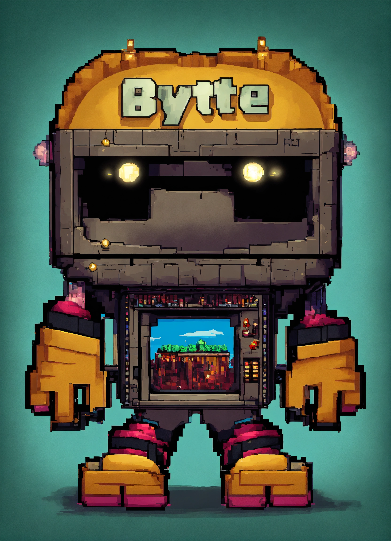 Lexica - 2d, byte, platformer, heavy metal, music, soft toy, 16 bit ...