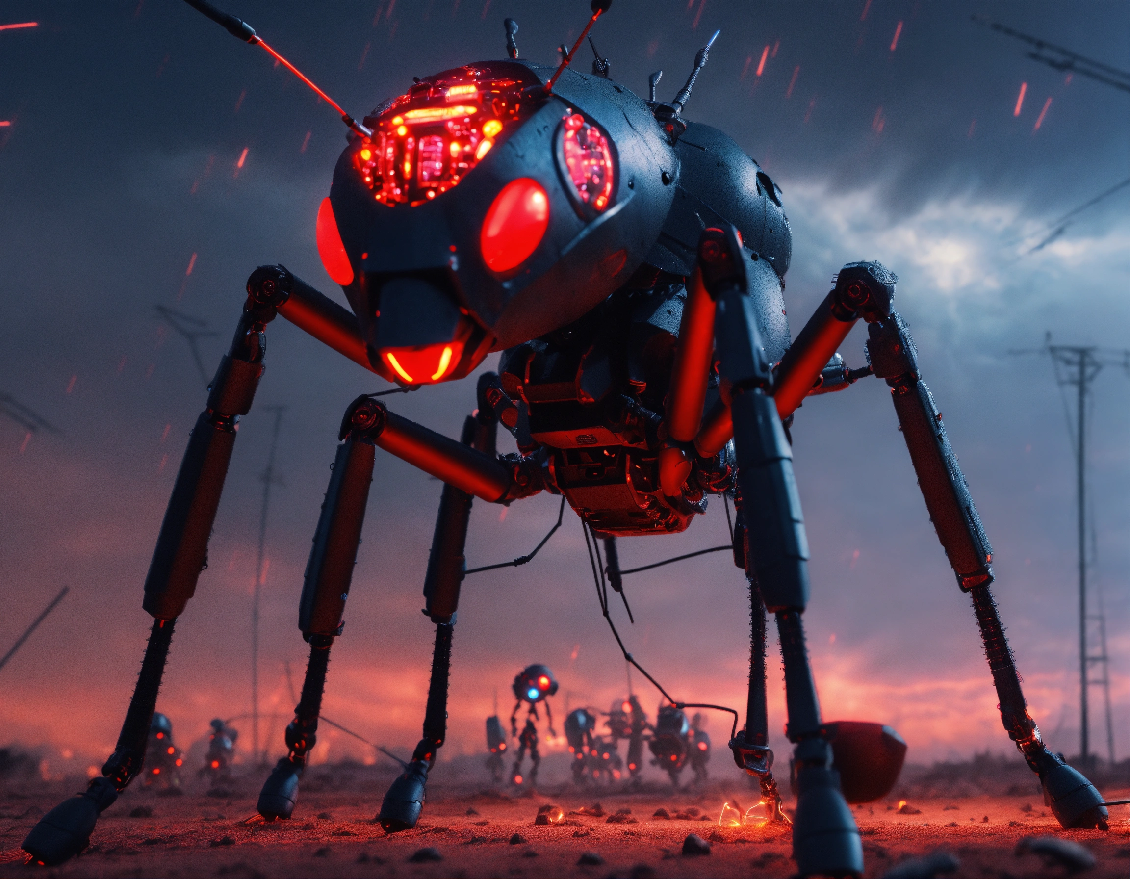 Lexica - Zoom out scene of 4 leg 2 arm comical sarcastic funny standing ...