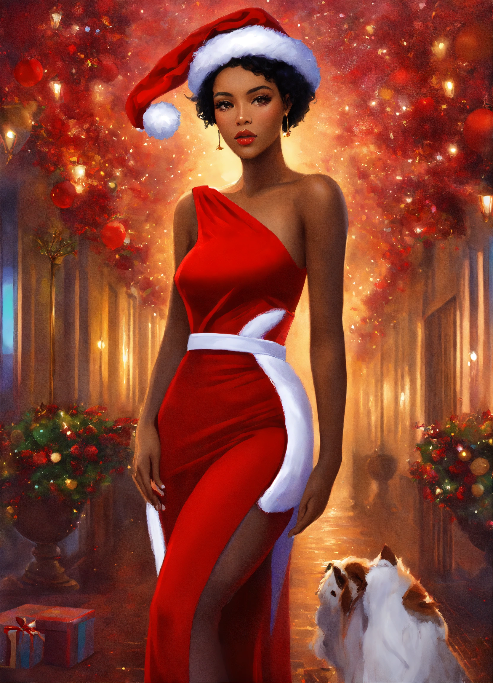 Lexica - /imagine prompt Illustrate a mesmerizing full-body standing ...