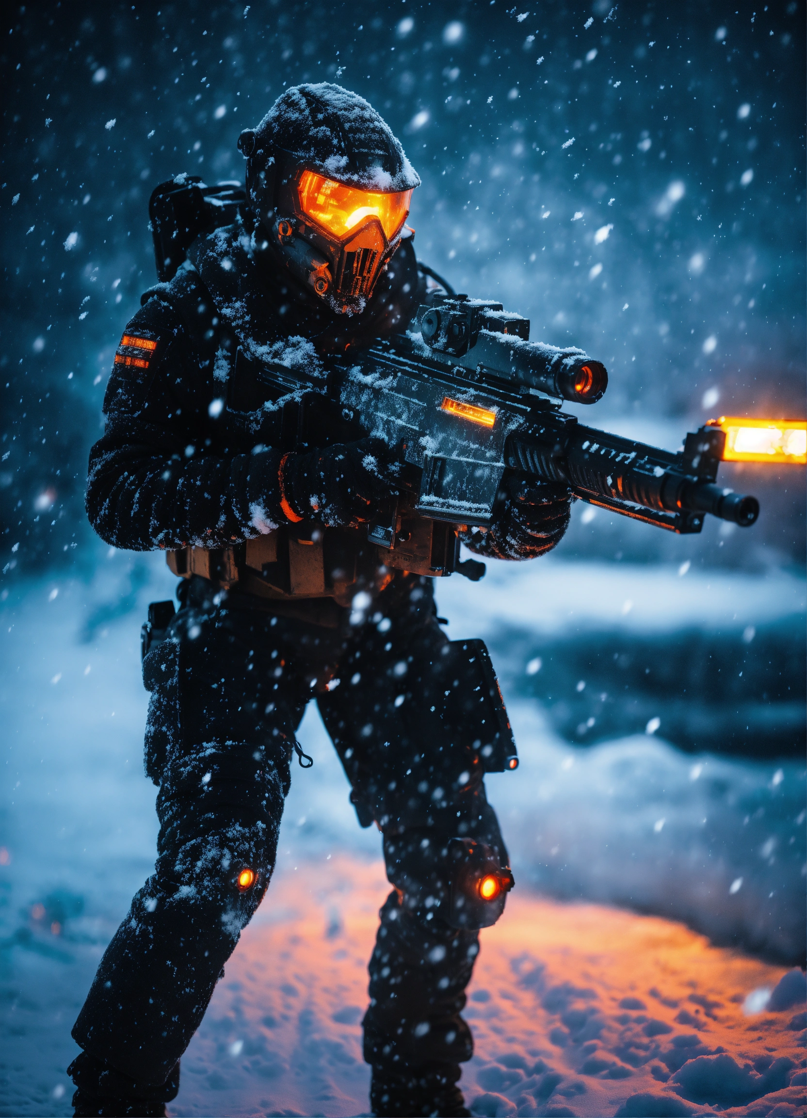 Lexica - A alien soldier monster shoting whit your laser machinegun ...