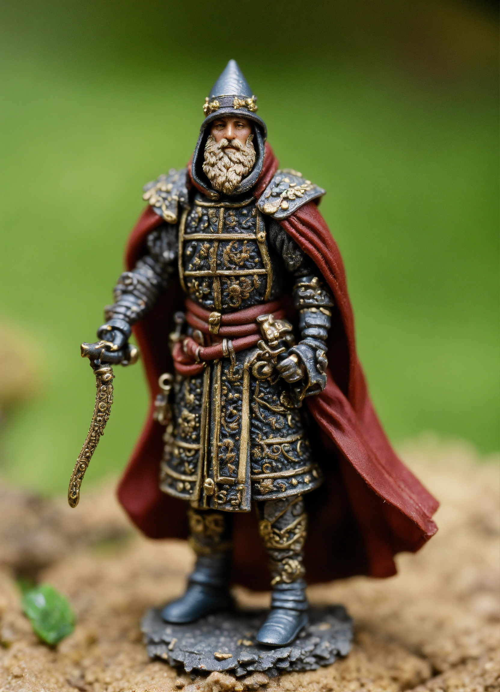 Lexica - Worm headed man, medieval garb, Tabletop Miniature, best ...