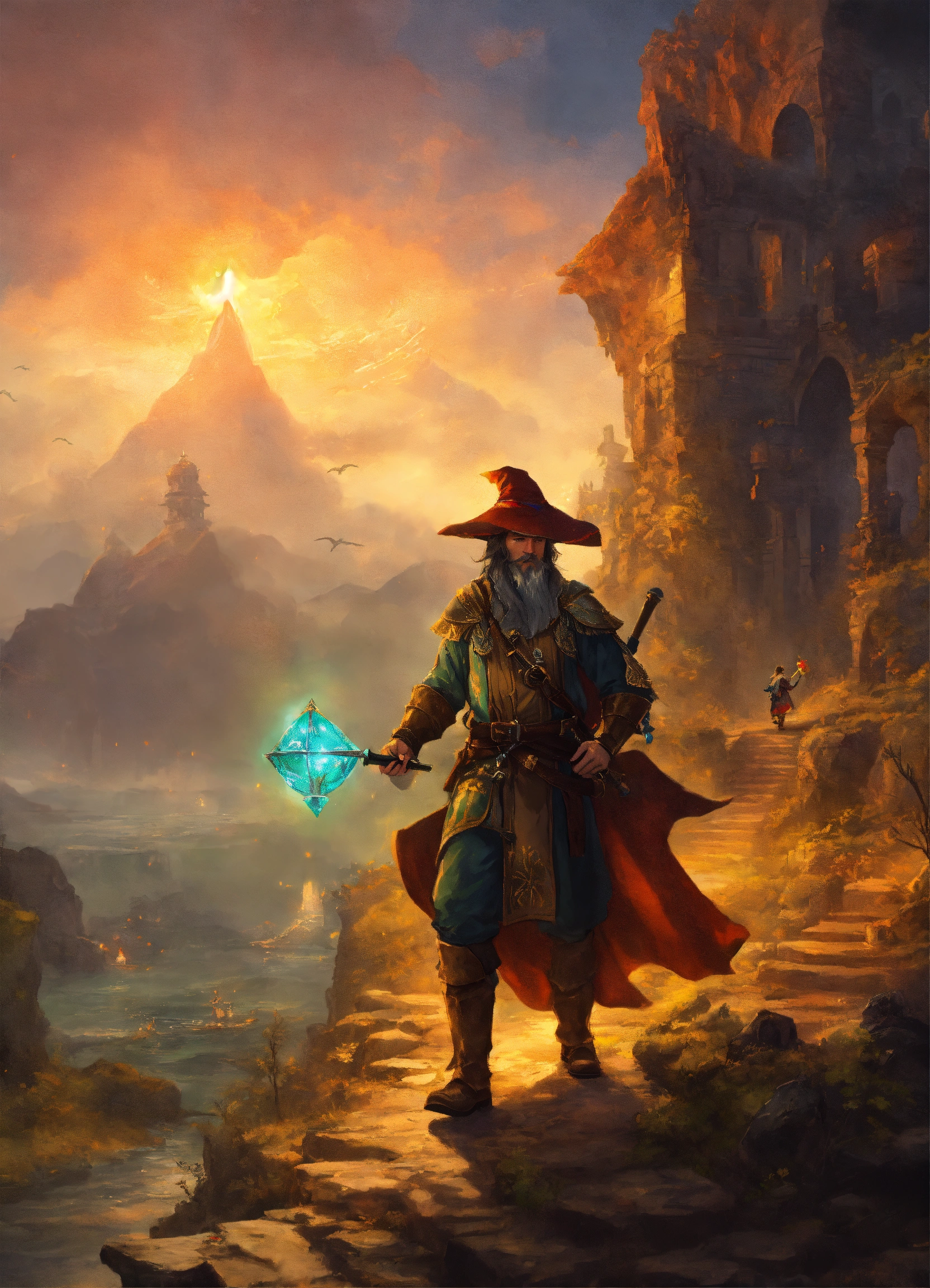 Lexica - Mystical quests mutiny in the fantasy realm with wizard.