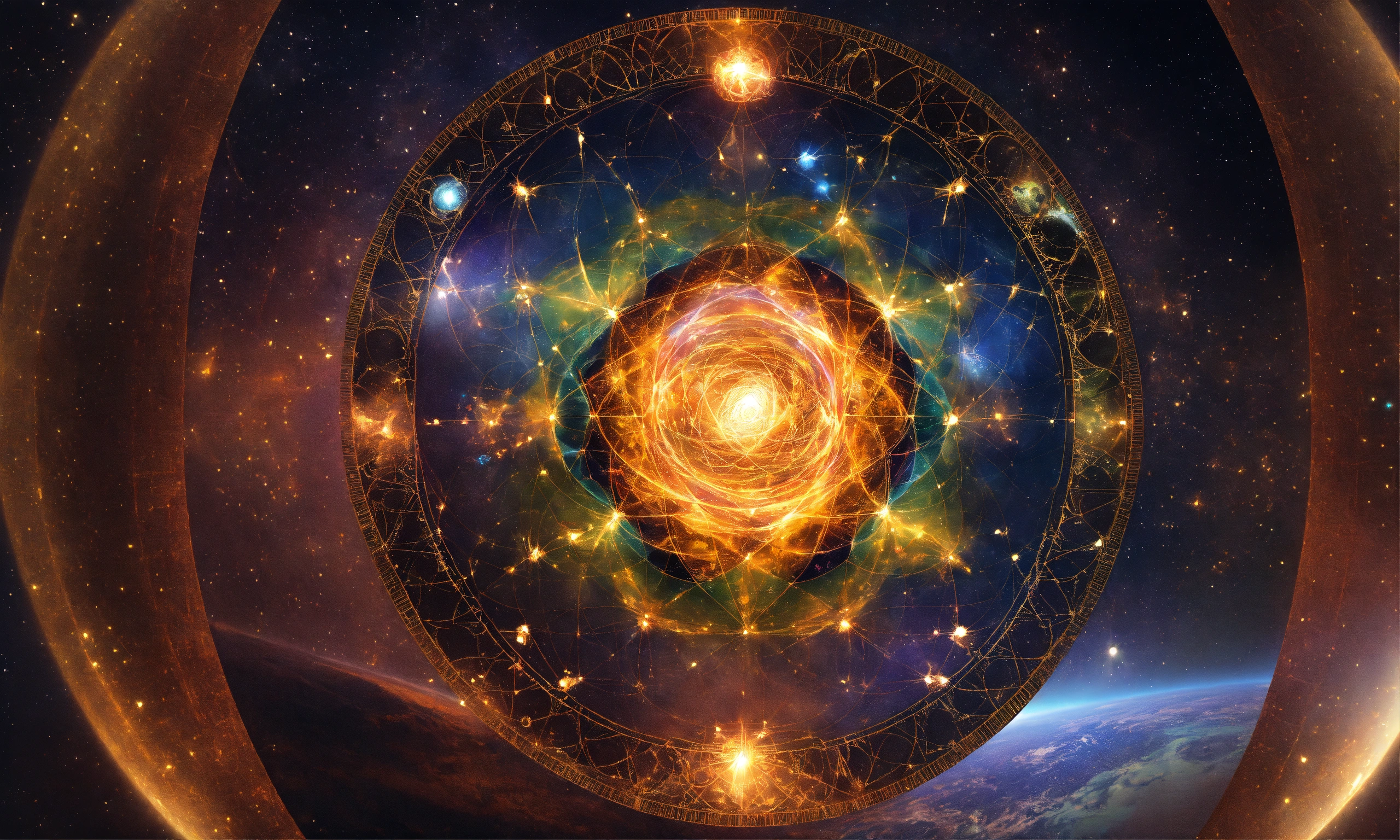 Lexica - THE GALACTIC CREATION OF EARTH, sacred geometry