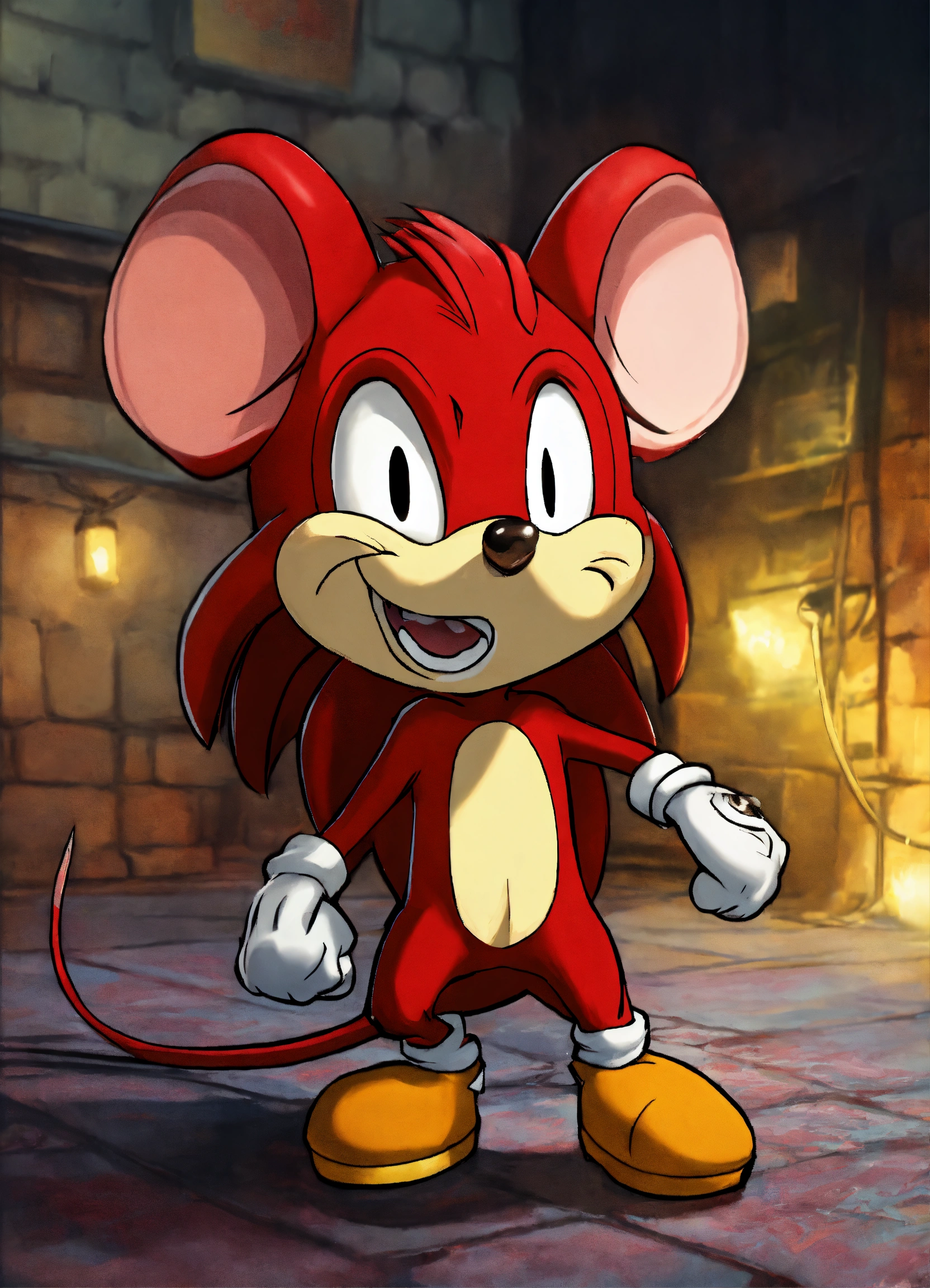 Lexica - Knuckles as a rat