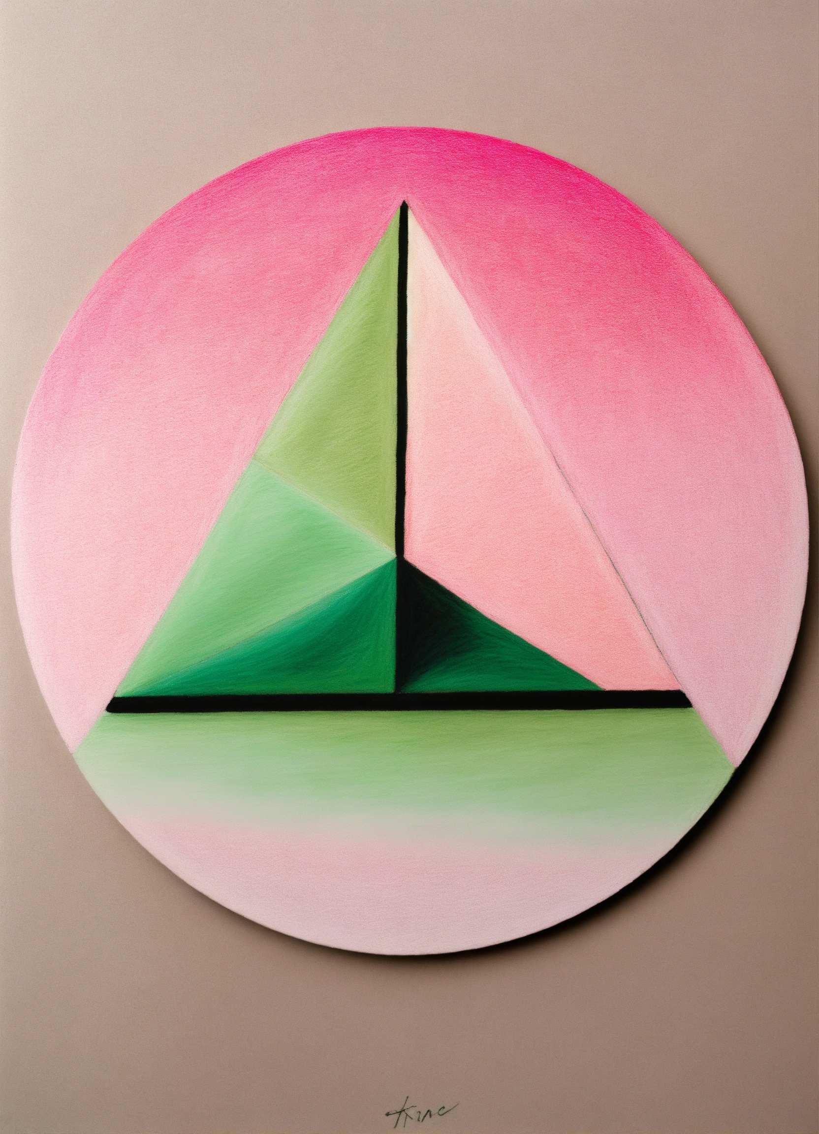 Lexica - Realistic colored pencil drawing of a magical minimalist ...