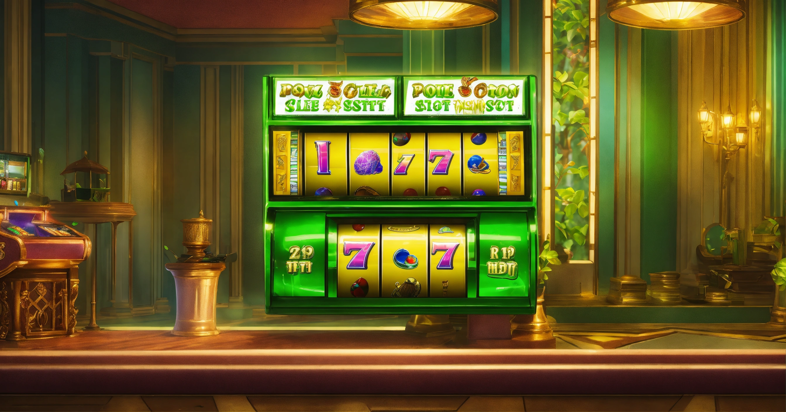 Lexica - Green slot game