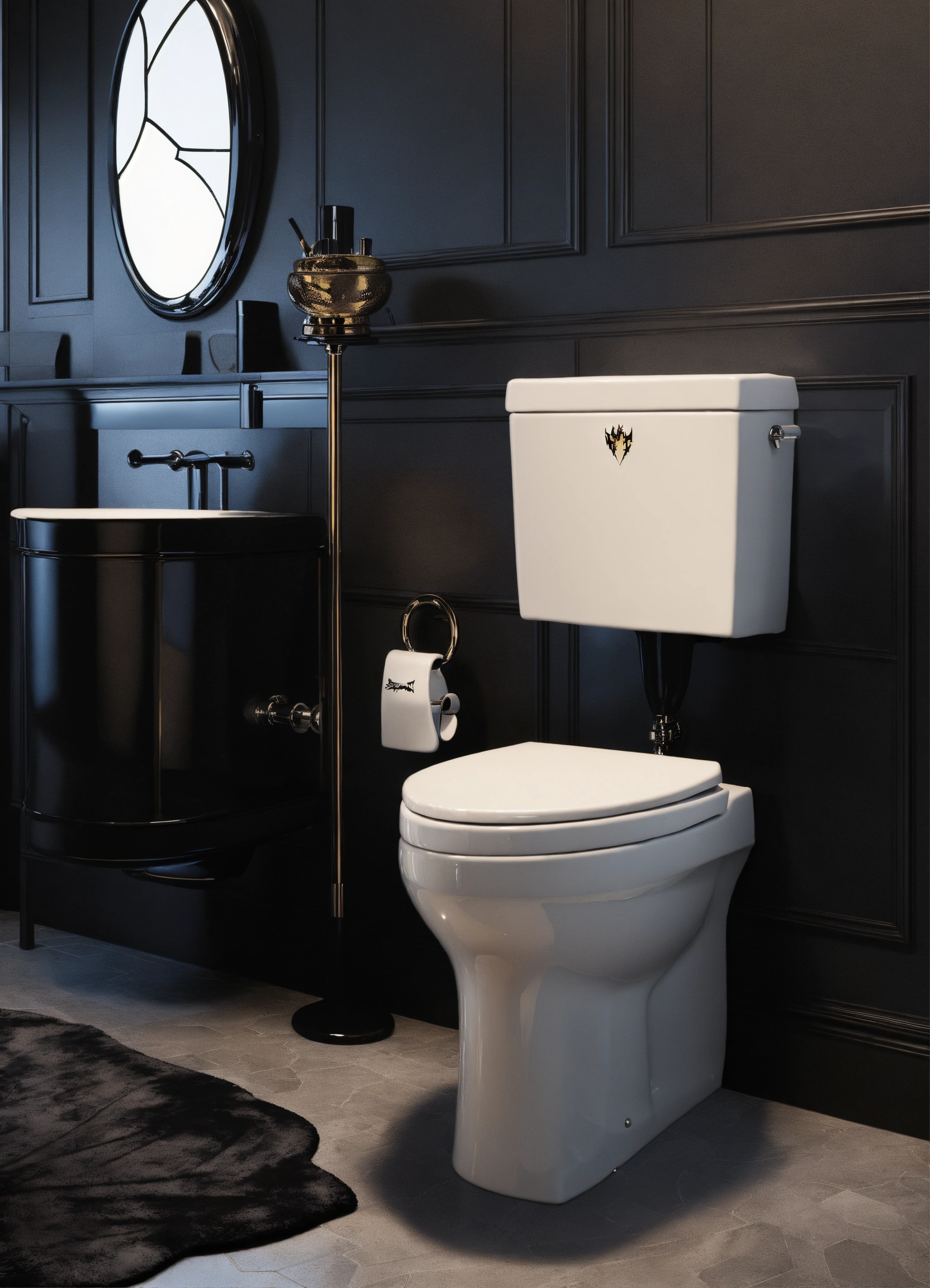 Lexica - Design a toilet seat that reflects the dark and sophisticated ...
