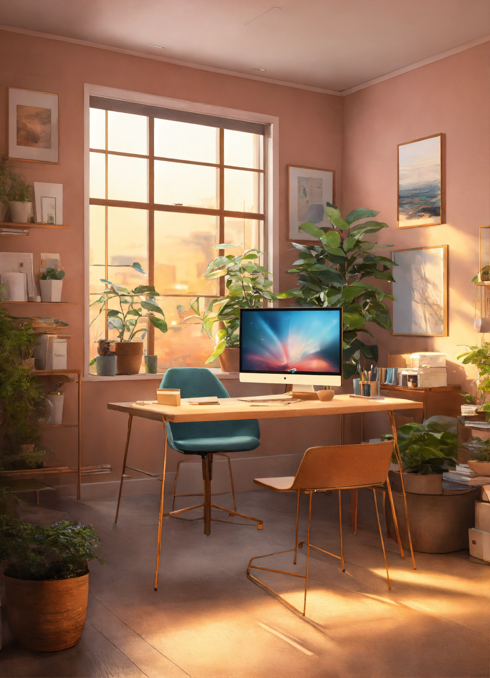 Lexica - A calming space office worker.