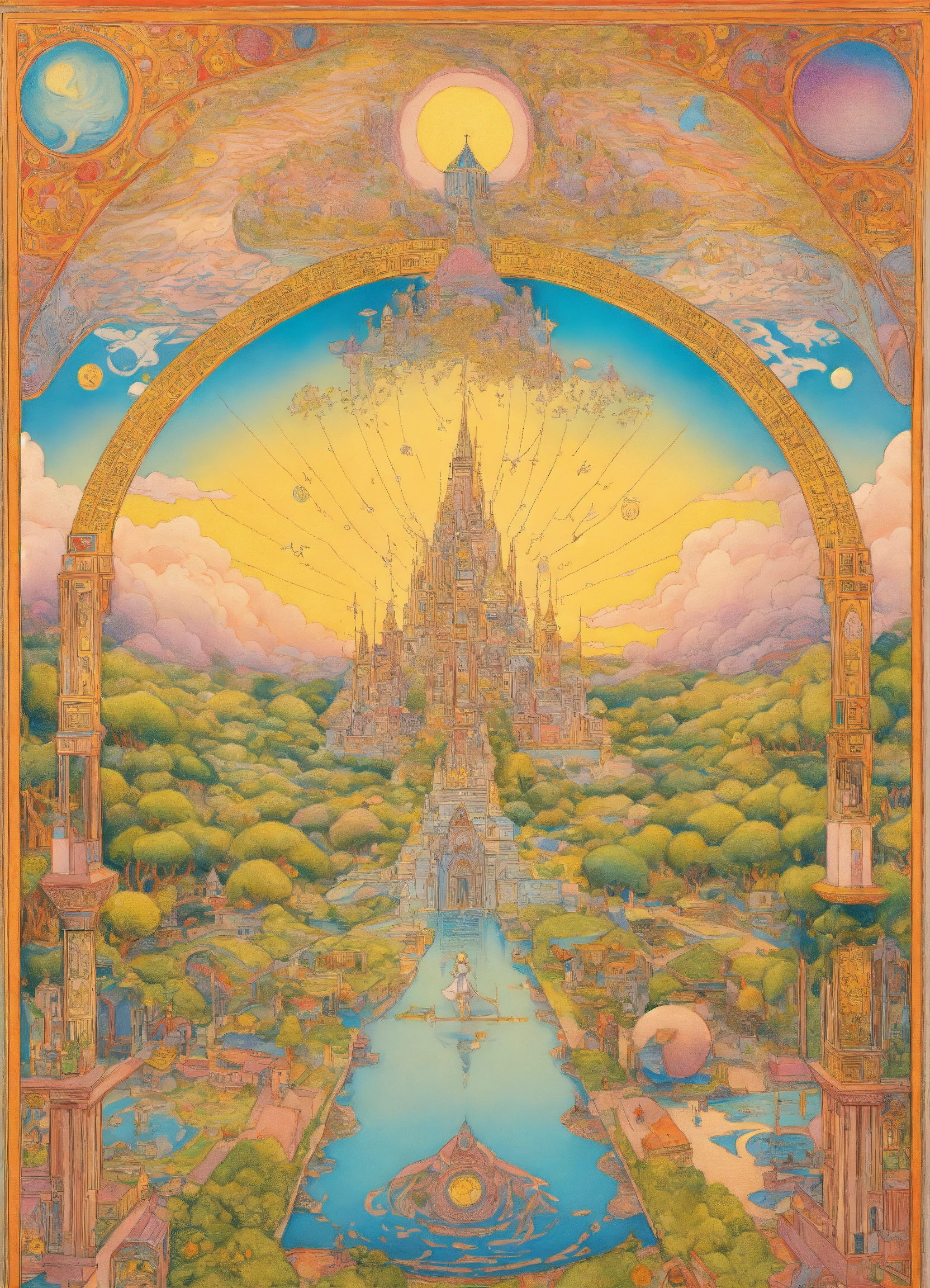 Lexica - Drawing esoteric representation of the the development of the ...