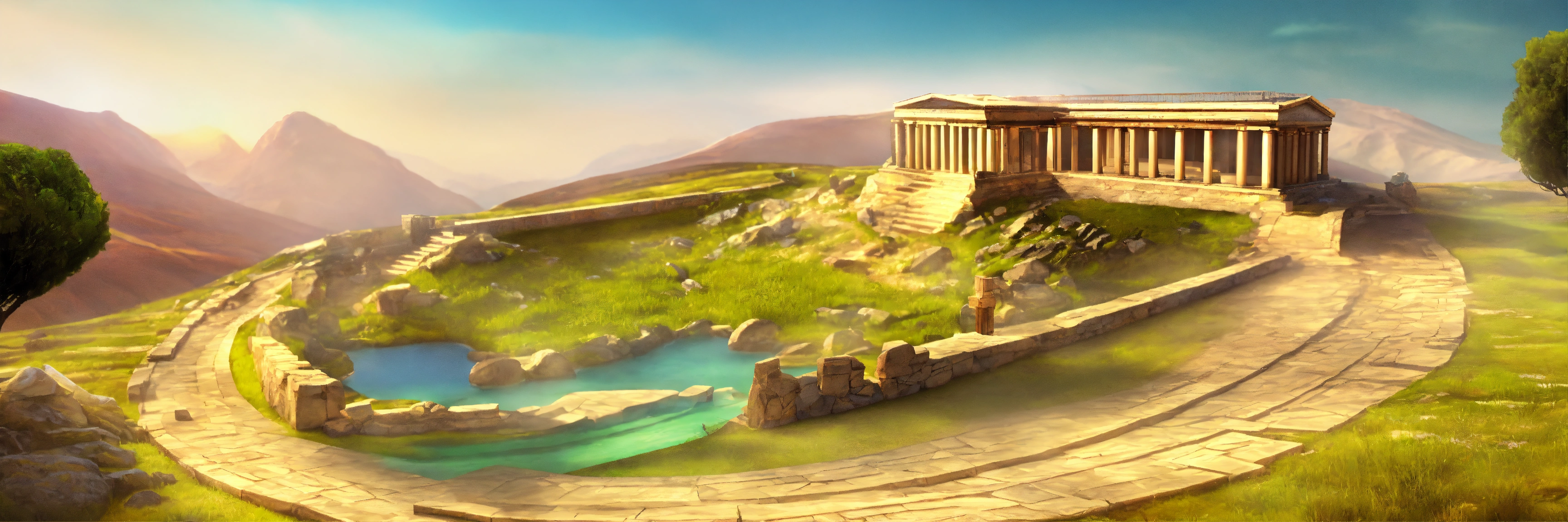 Lexica - Create app UI for ancient greek game 3d UI running game create ...