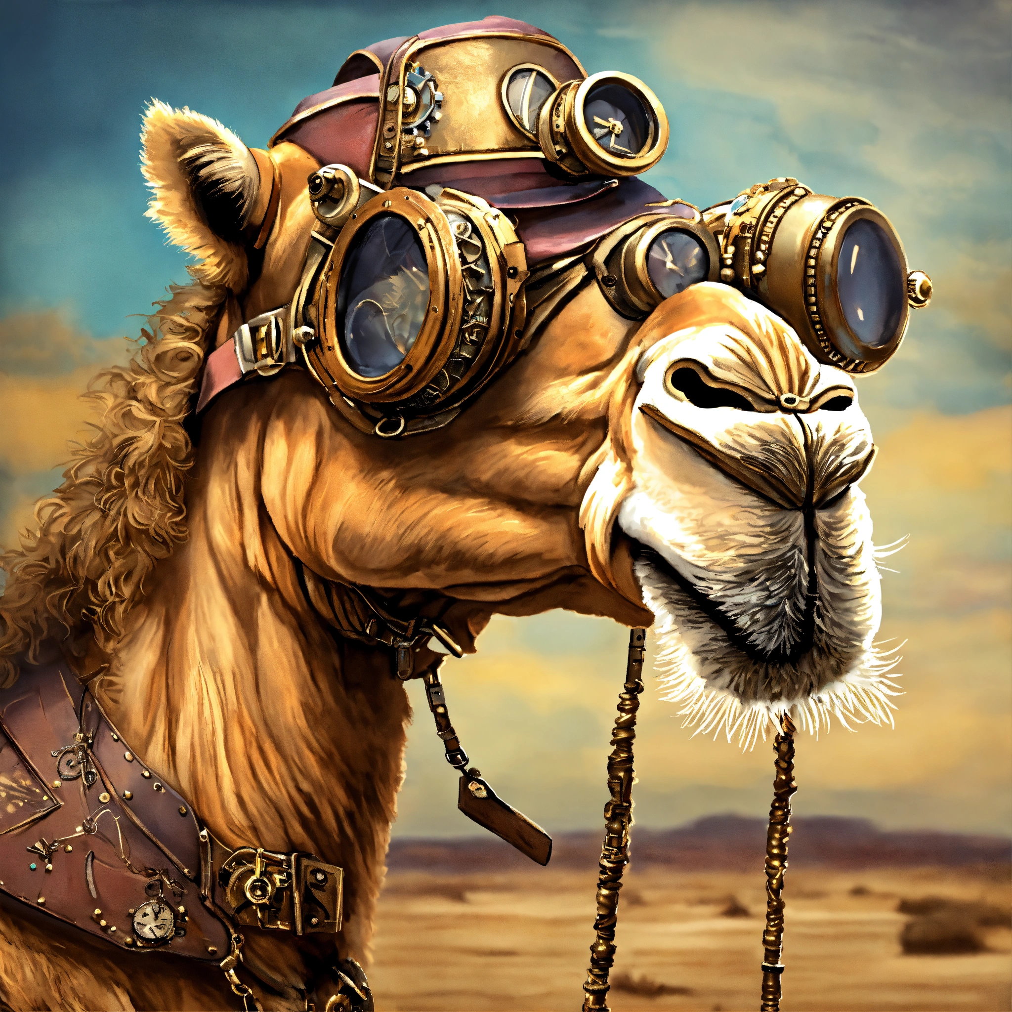 Lexica - Camel wearing a birthday hat, extremely creative and unique ...