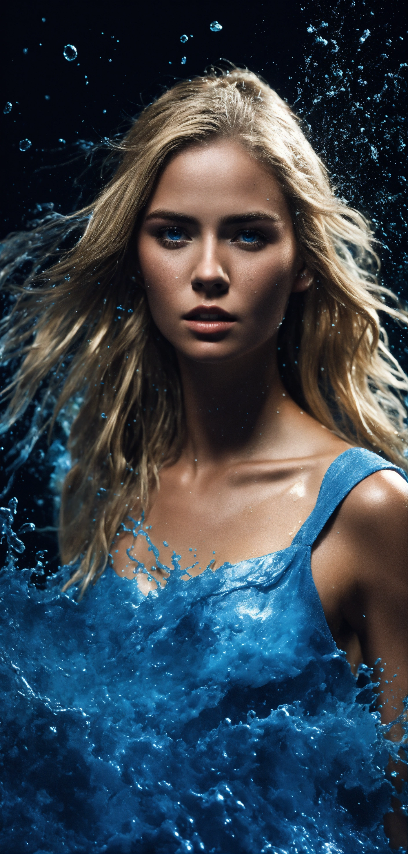 Lexica - Photo 16k, ultra realist, Variant Movie "BLUE LAGOON" blond ...