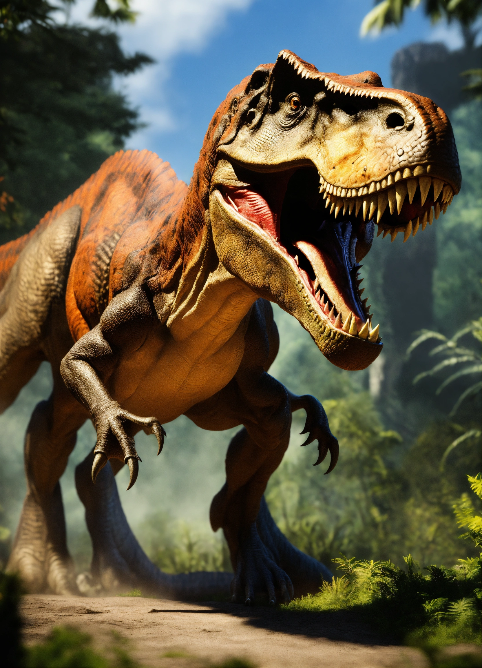 Lexica - Rexy is a captivating cartoon representation of a ...