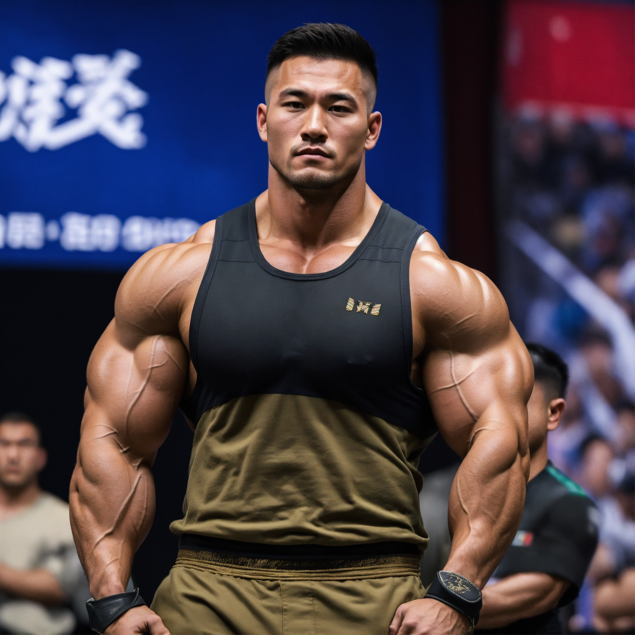 Lexica - 30-year-old man with big muscles, big bodybuilder, body like a ...