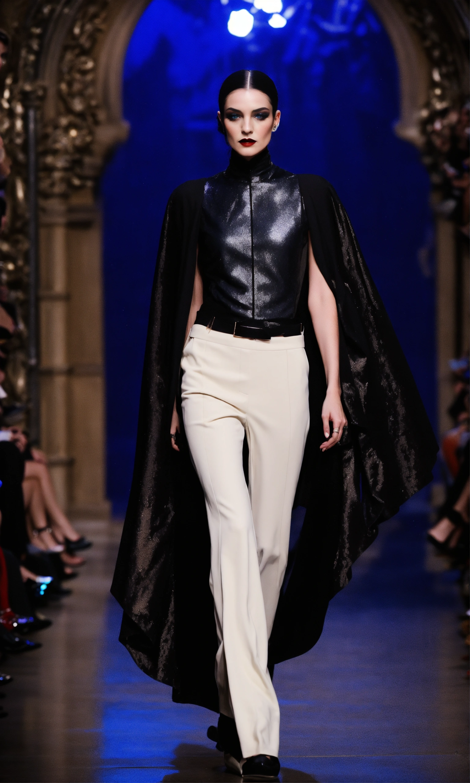 Lexica - Lothlorien androgynous royal vampire walking runway during ...