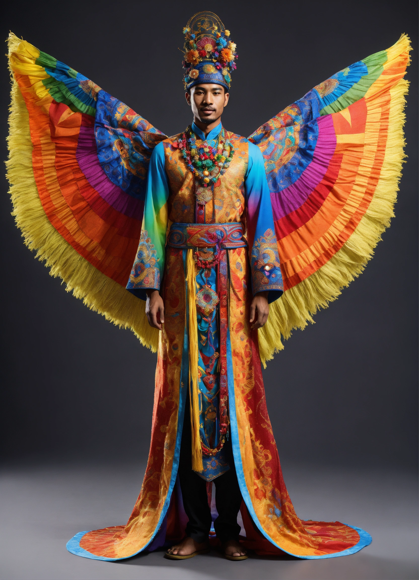 Lexica - Unity Uplifter's costume symbolizes unity and strength. He ...