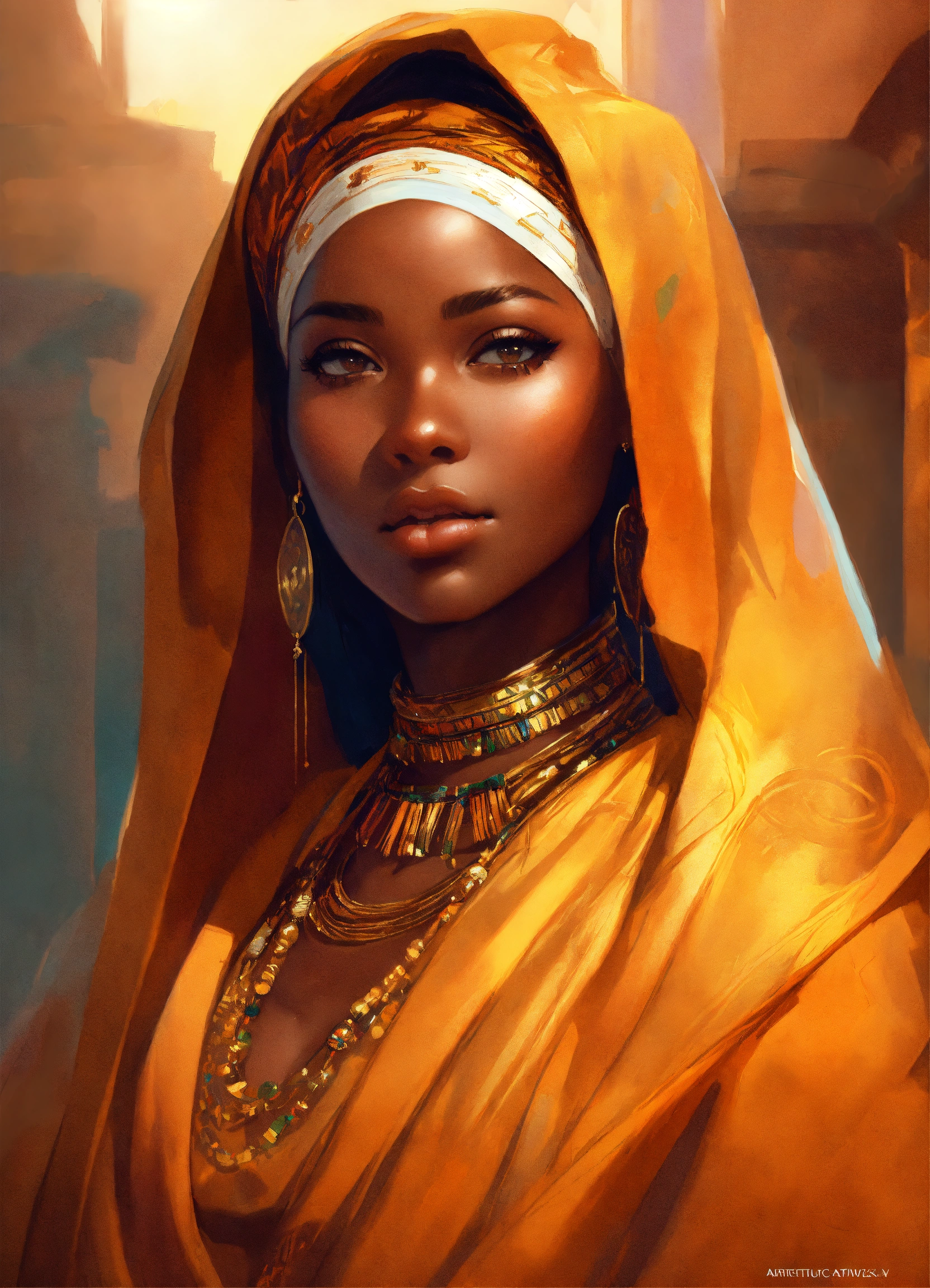 Lexica - Beautiful meek very shy african women, fully covered up ...