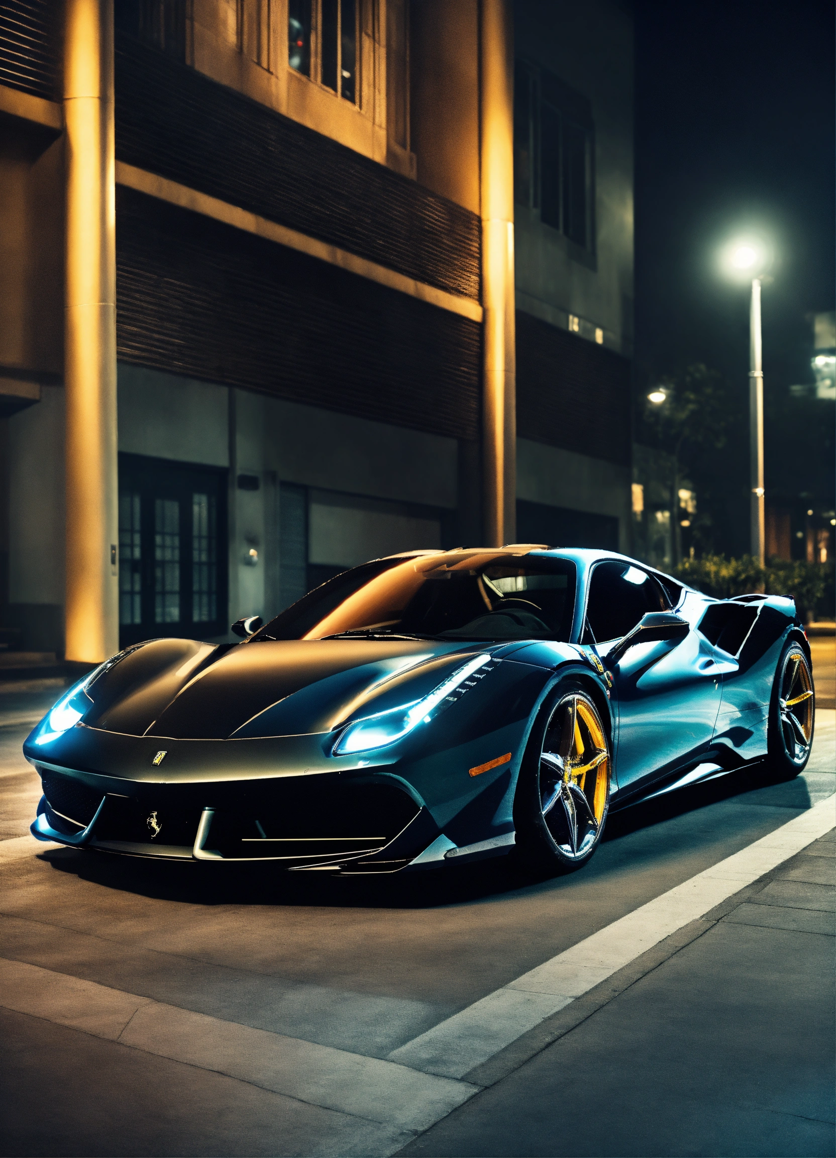 Lexica - Photo of concept Ferrari 488 GTB from 2025,8k resoultion,hyper ...