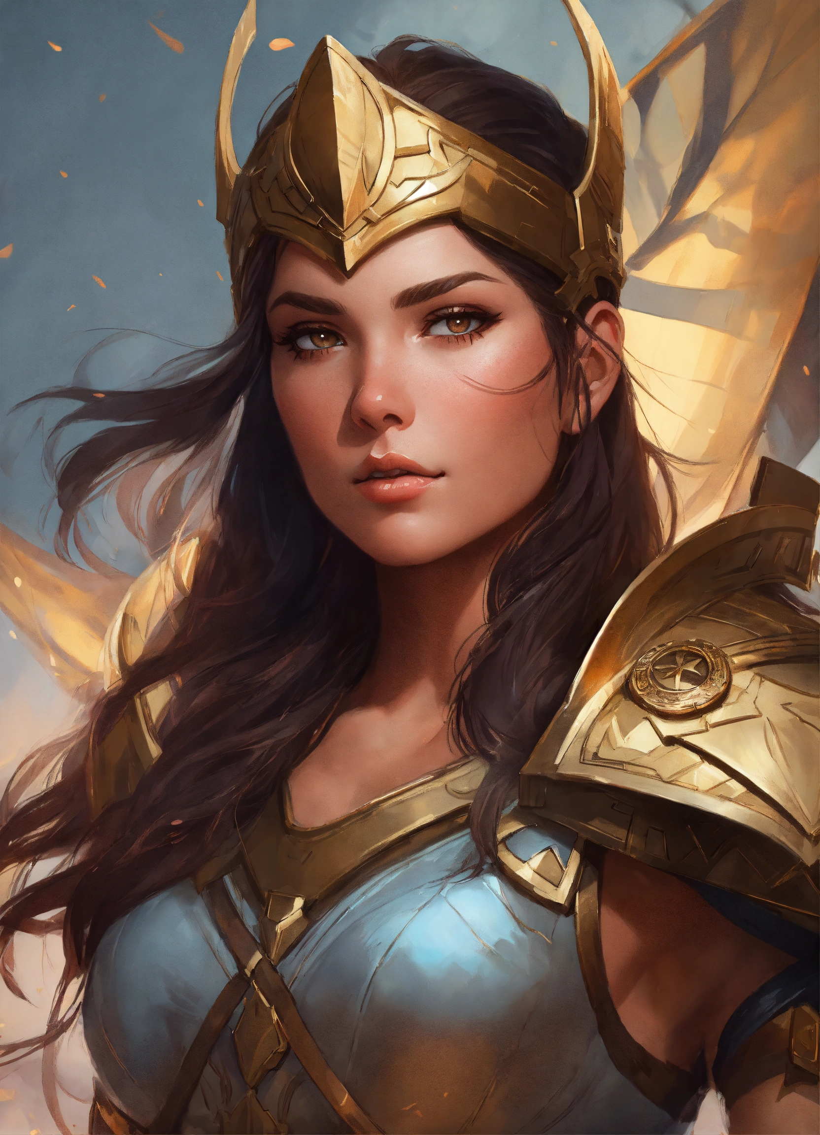 Lexica - Amazon valkyrie athena, d & d, fantasy, portrait, highly ...