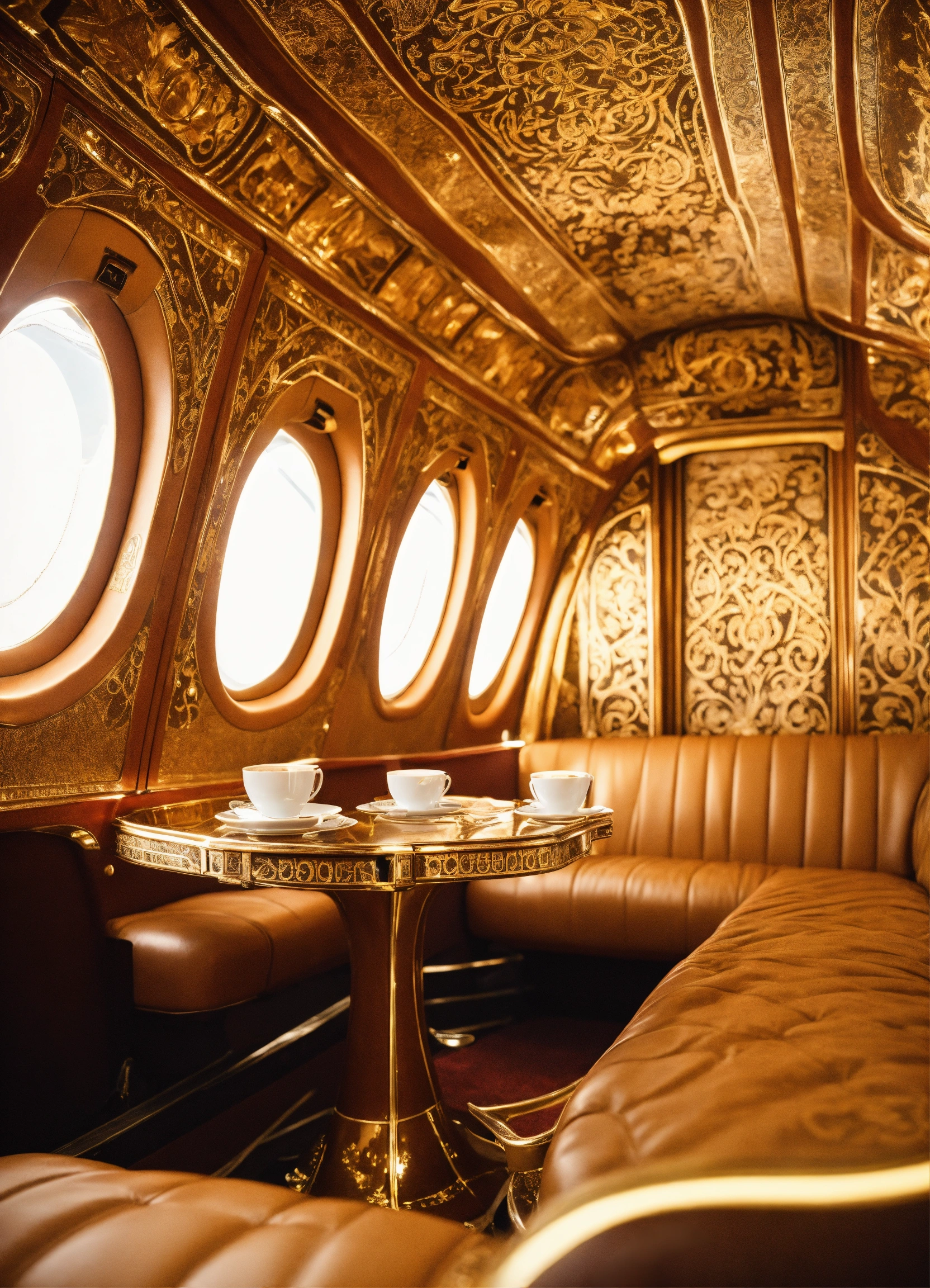 Lexica - Arabic coffe baroque Saudi nouveau riche style airplane ...