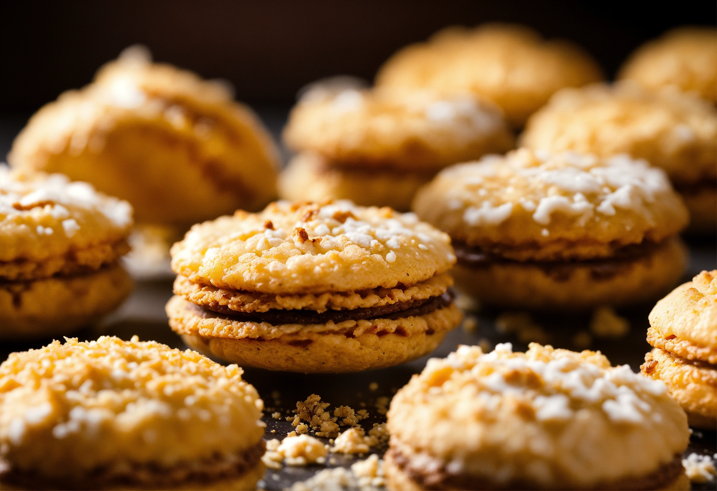 Lexica - Capture the essence of a close up of an all spice amaretti ...