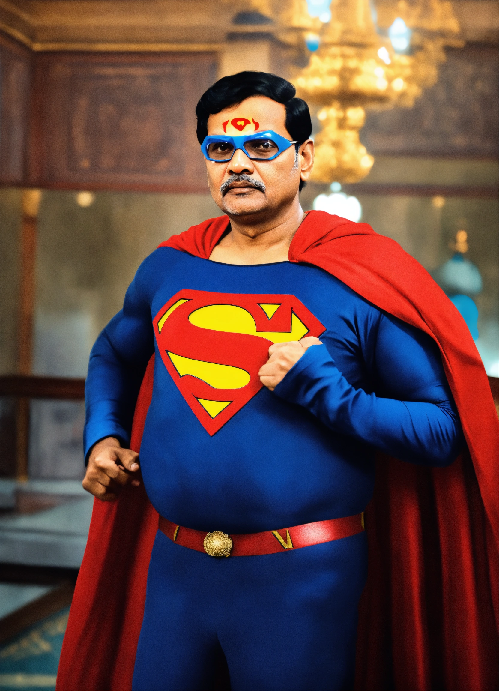 Lexica - Modiji as Superman